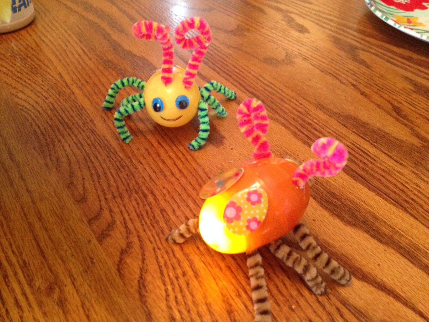 Plastic Egg Glow Bugs : 3 Steps (with Pictures) - Instructables