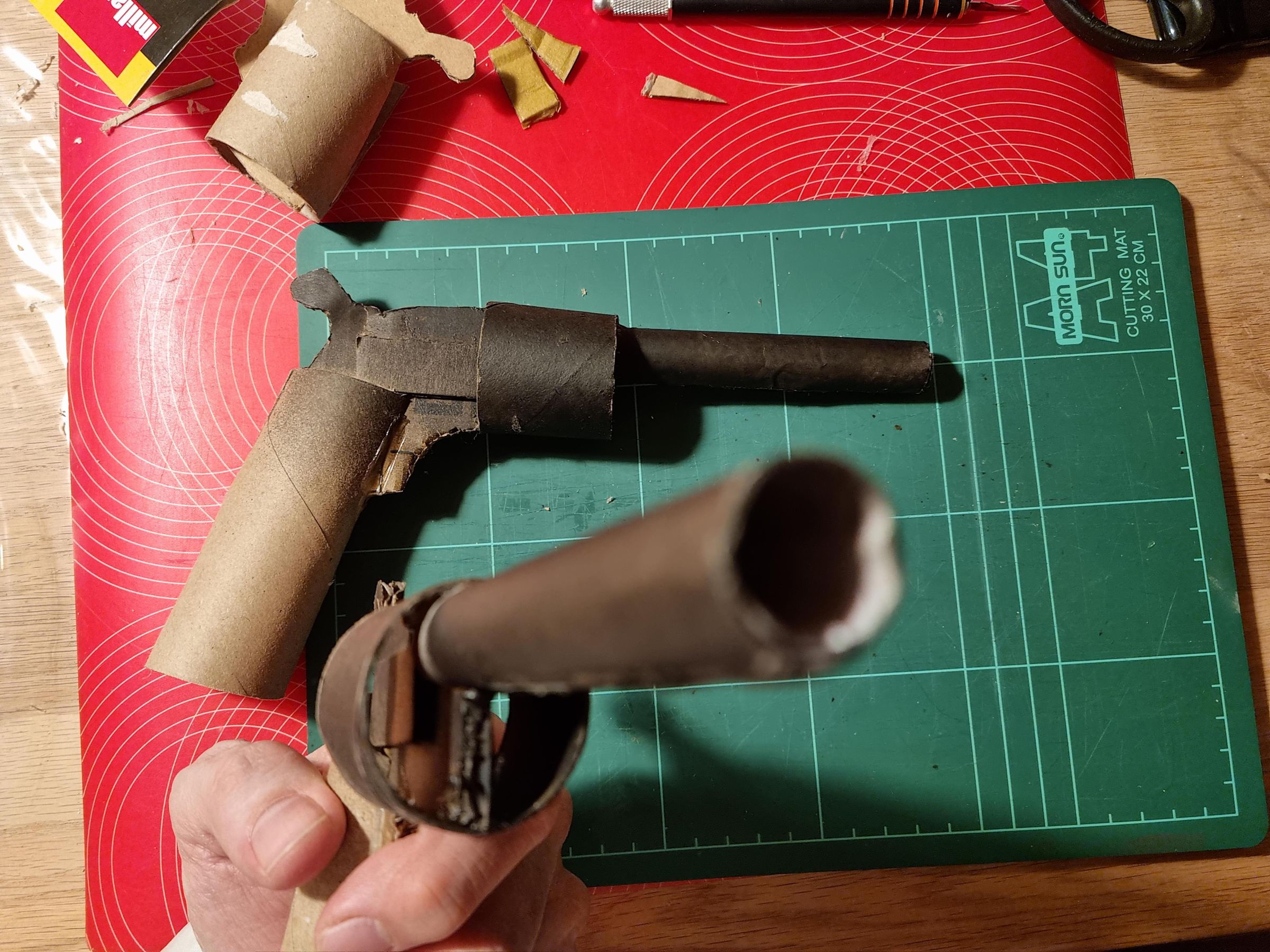 Easy Revolvers From Cardboard : 5 Steps - Instructables