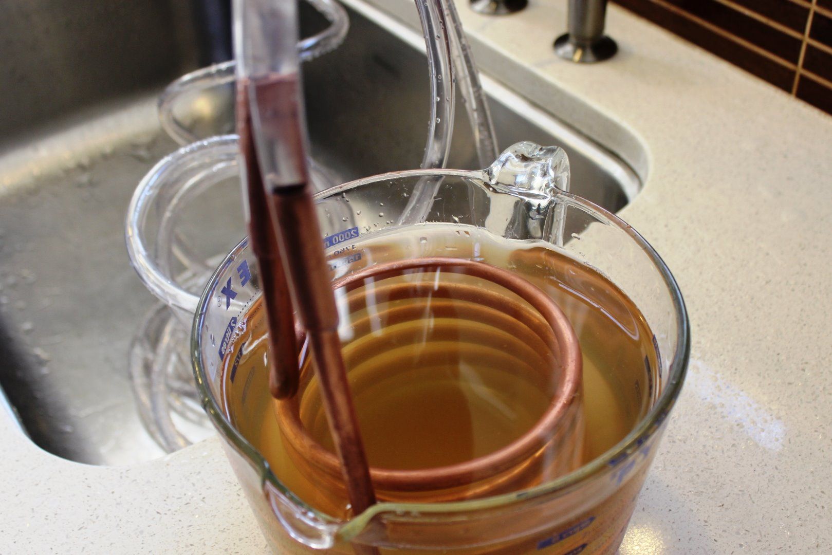 How to Make a Kitchen Sized Immersion Chiller to Radiply Chill Tea (for ...