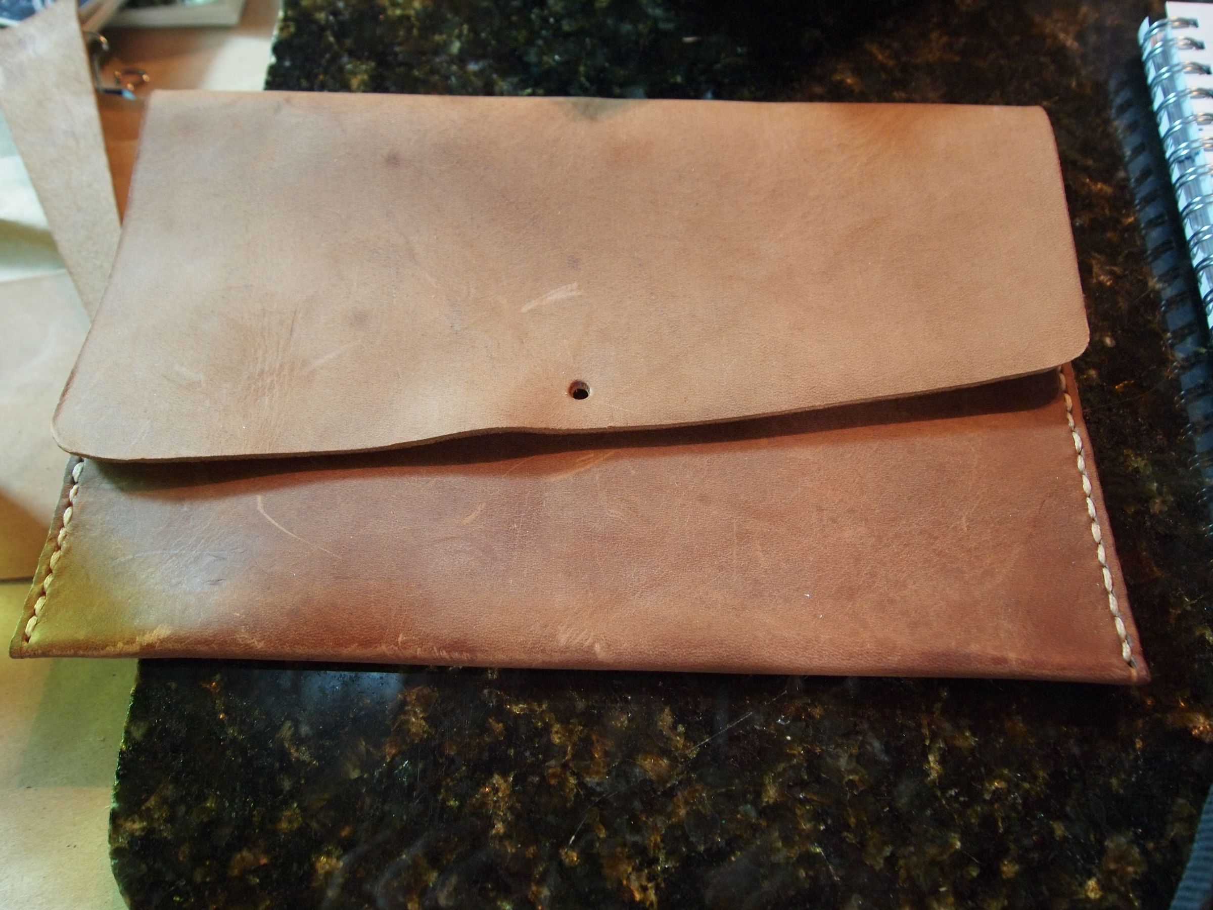 Simple Leather Clutch : 5 Steps (with Pictures) - Instructables