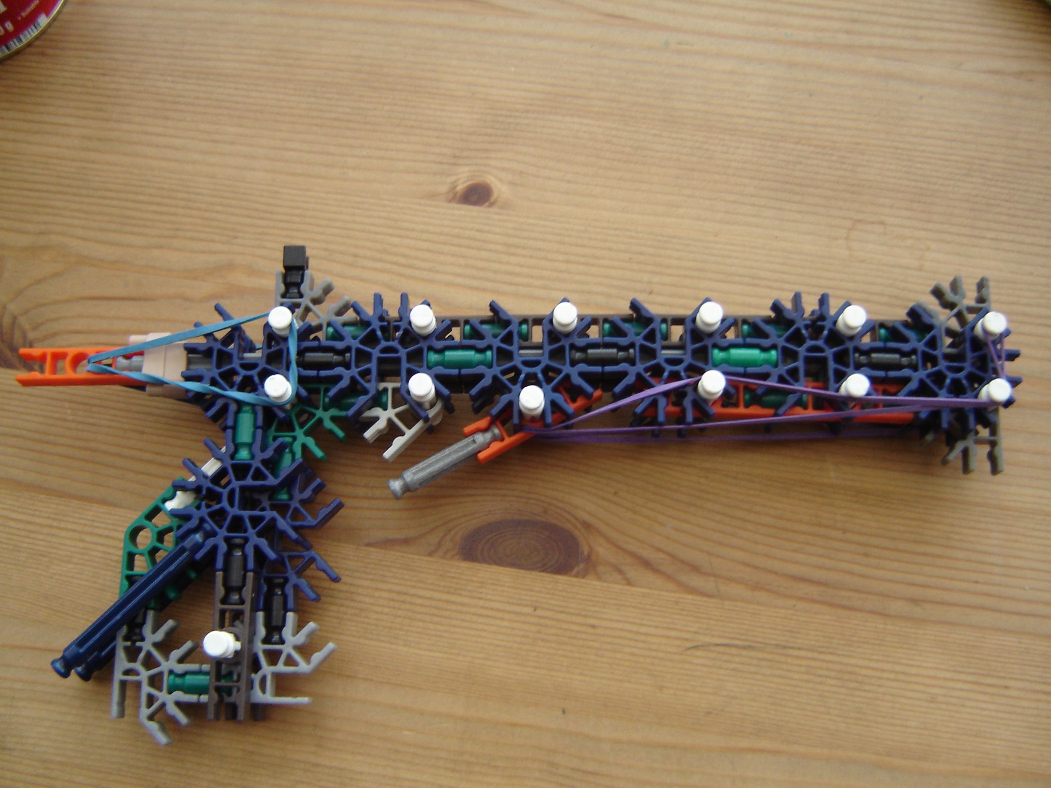 Knex Pistol Rank 1 : 7 Steps - Instructables
