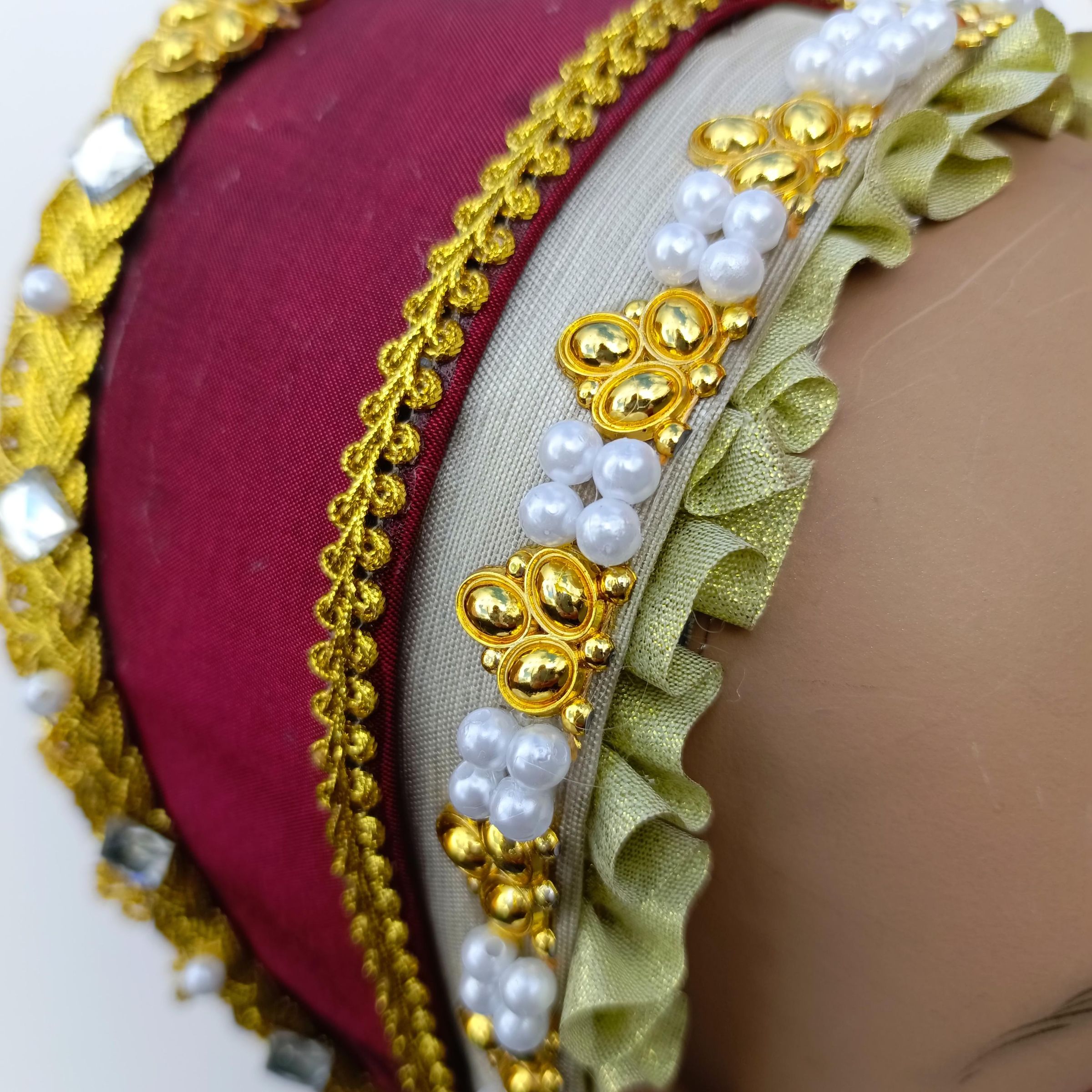 Catherine Parr Inspired French Hood : 14 Steps (with Pictures ...