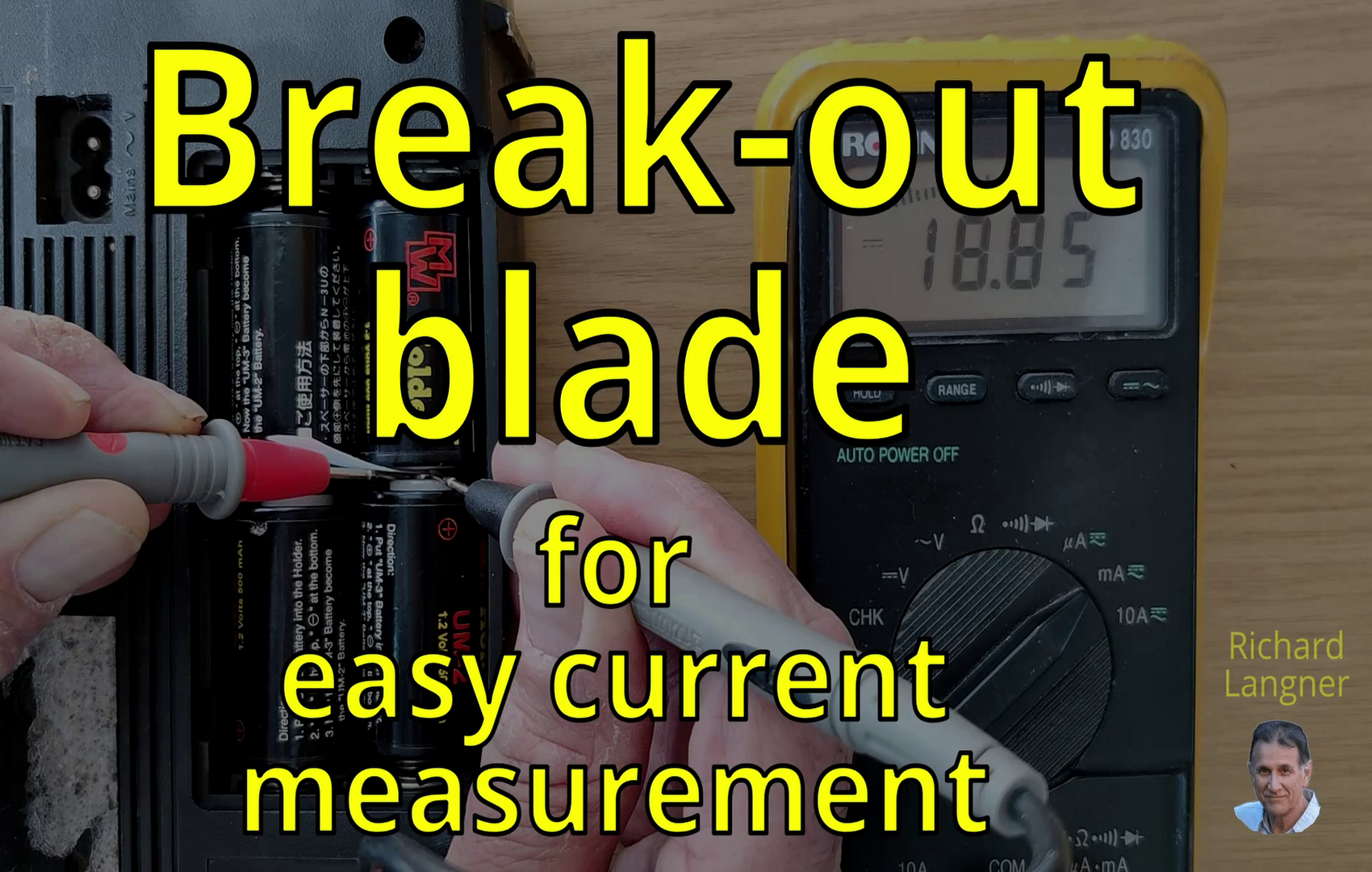 Break-out Blade for Easy Battery Current Measurement : 7 Steps ...