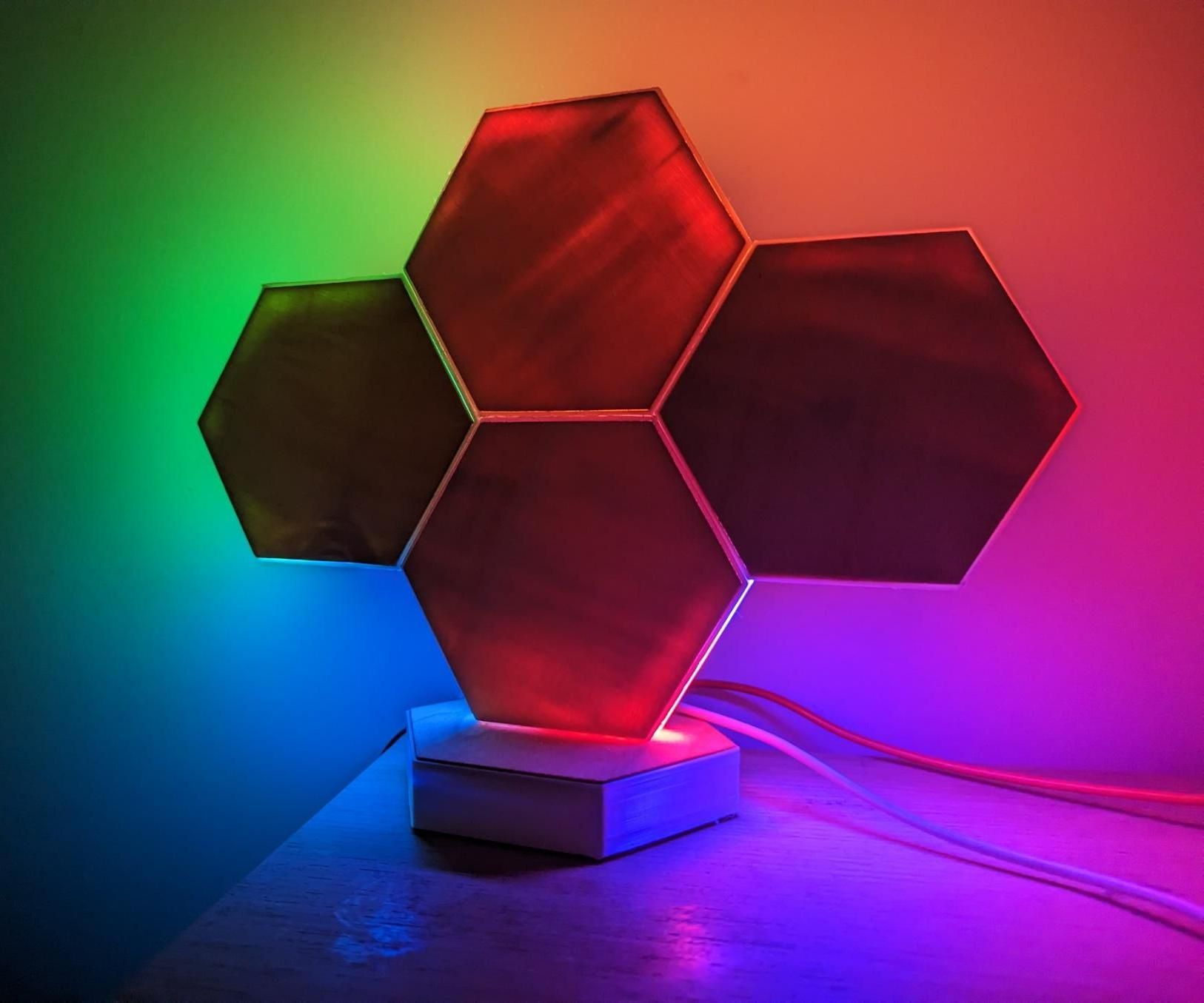 How to Illuminate Your Nights With a DIY Hexagon Lamp: a Step-by-Step ...