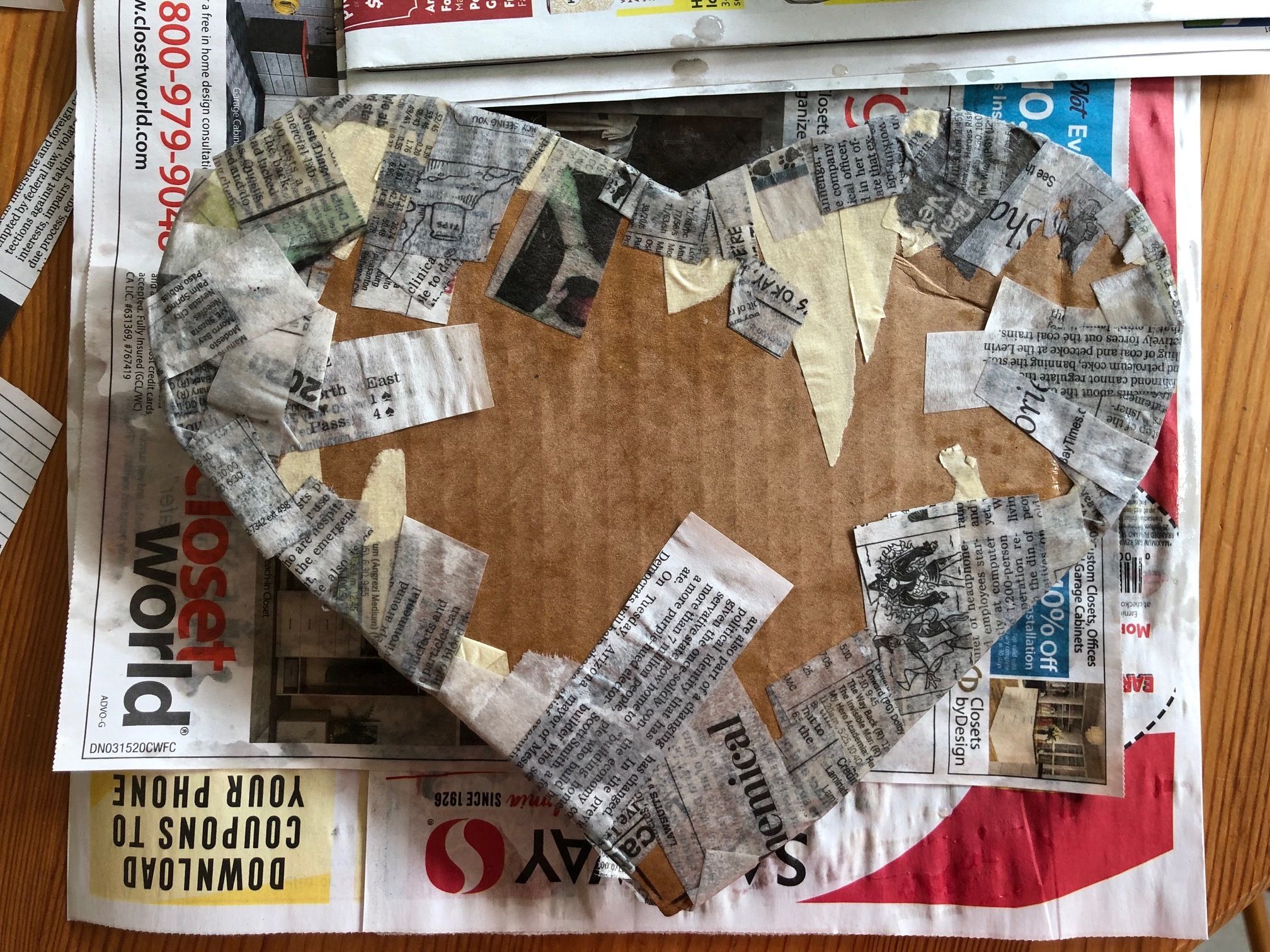 Paper Mache Hearts : 10 Steps (with Pictures) - Instructables