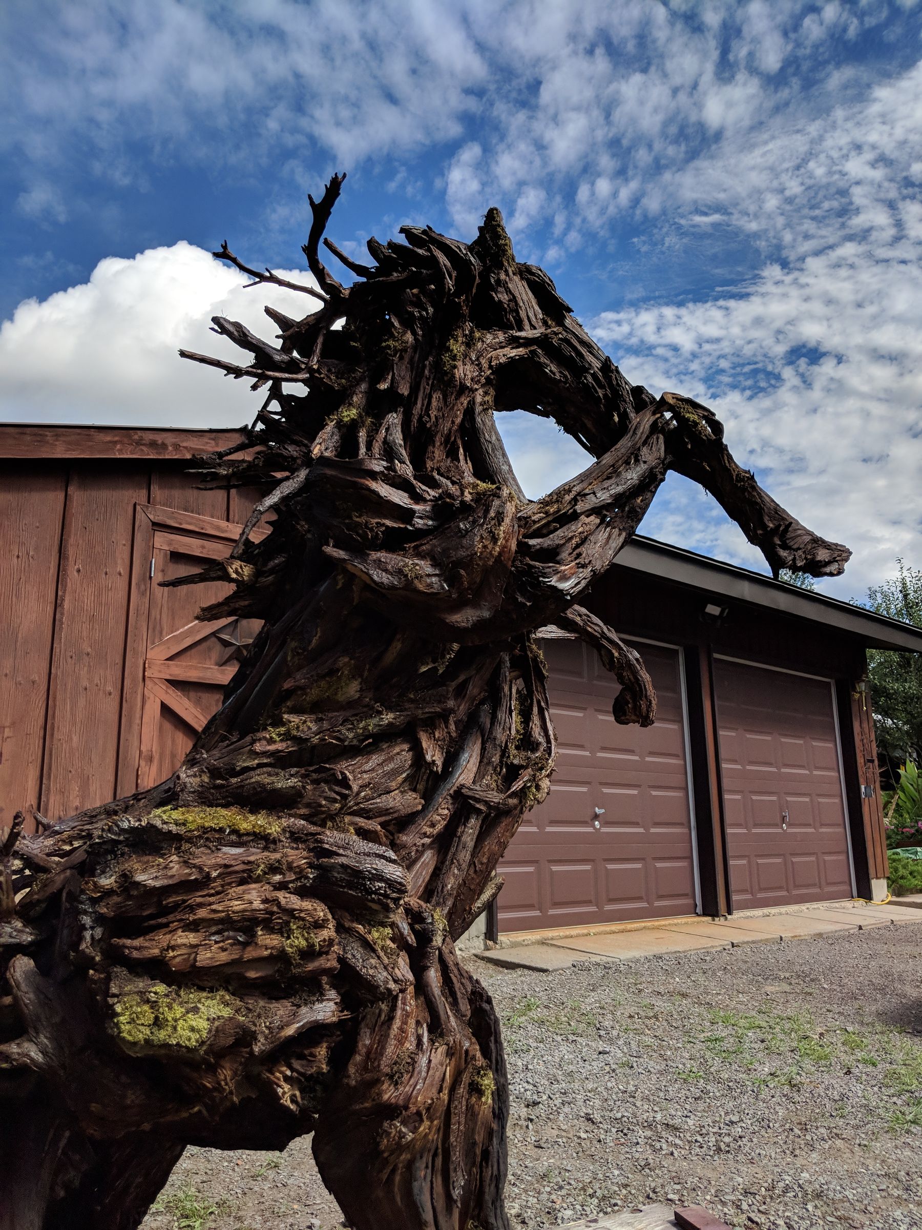 DIY Driftwood Horse Sculpture How-To Build (Reclaimed Wood) : 8 Steps ...