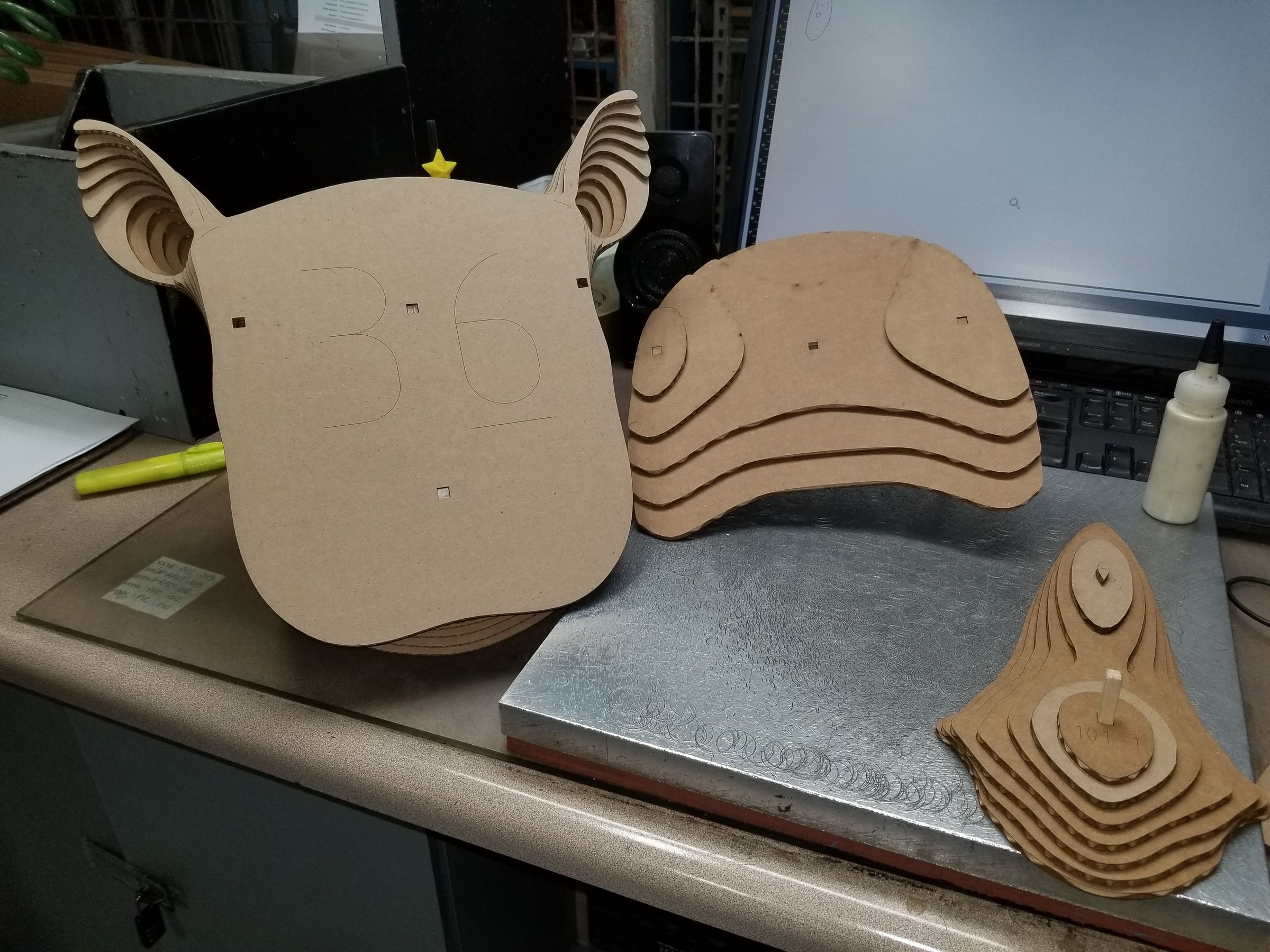 Cardboard Rhino Head : 3 Steps - Instructables