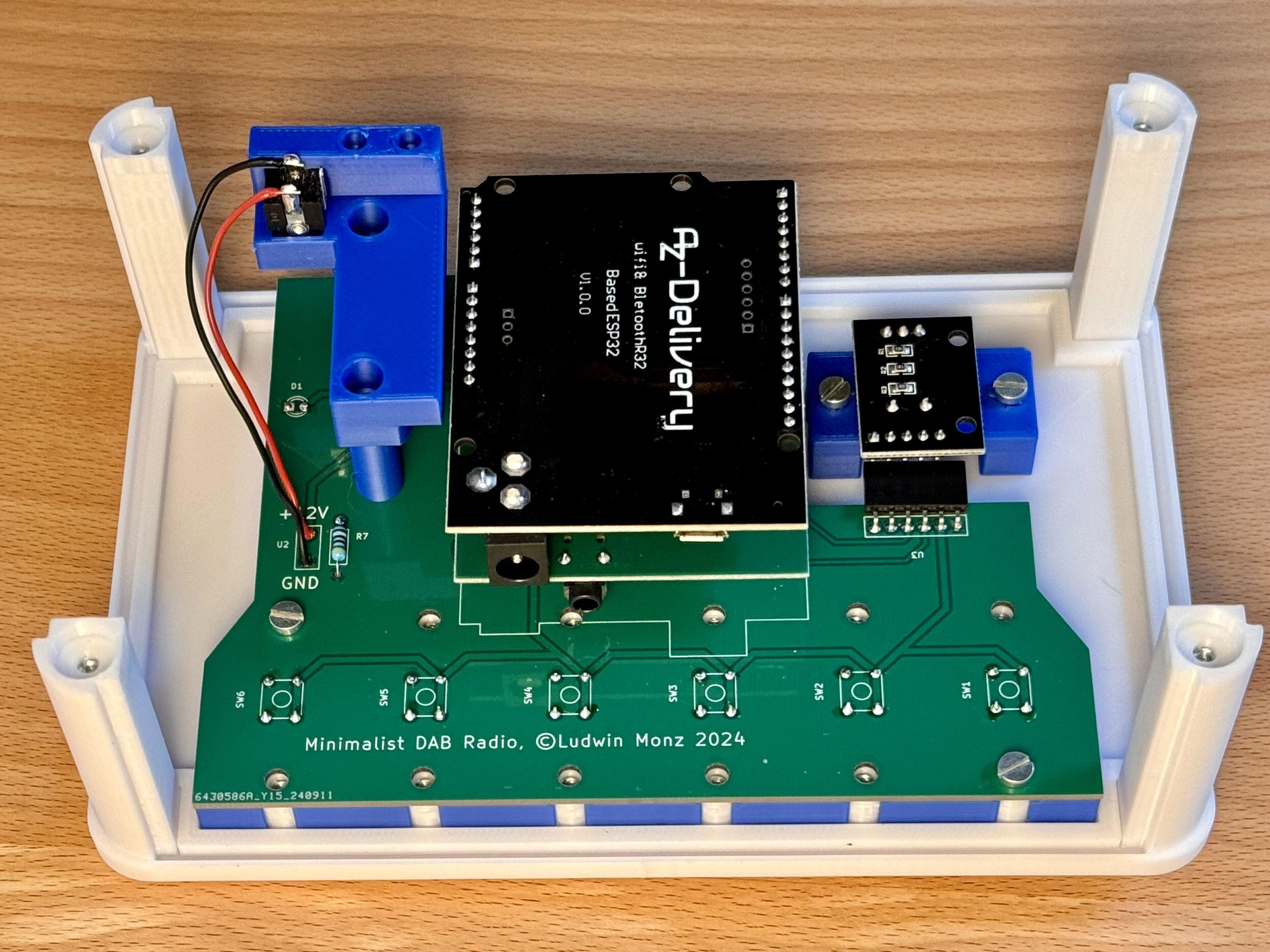 A Minimalistic DAB+ Digital Radio (not Only) for Visually Impaired. an ...