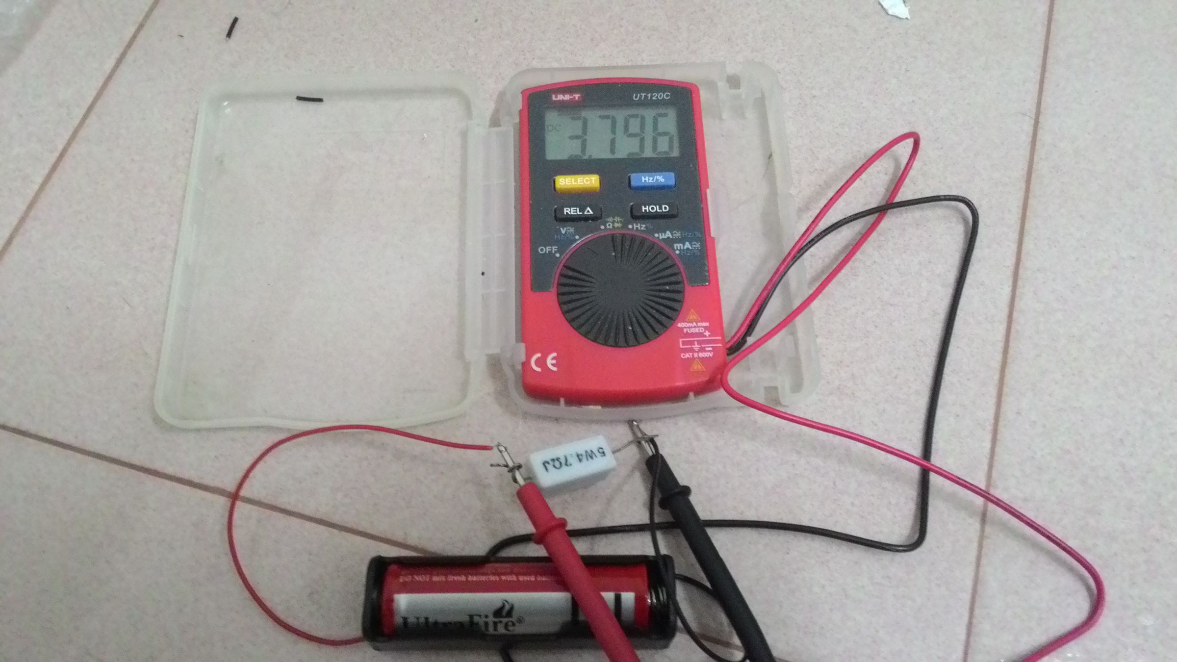 How to Measure the Internal Resistance of a Battery? : 4 Steps ...