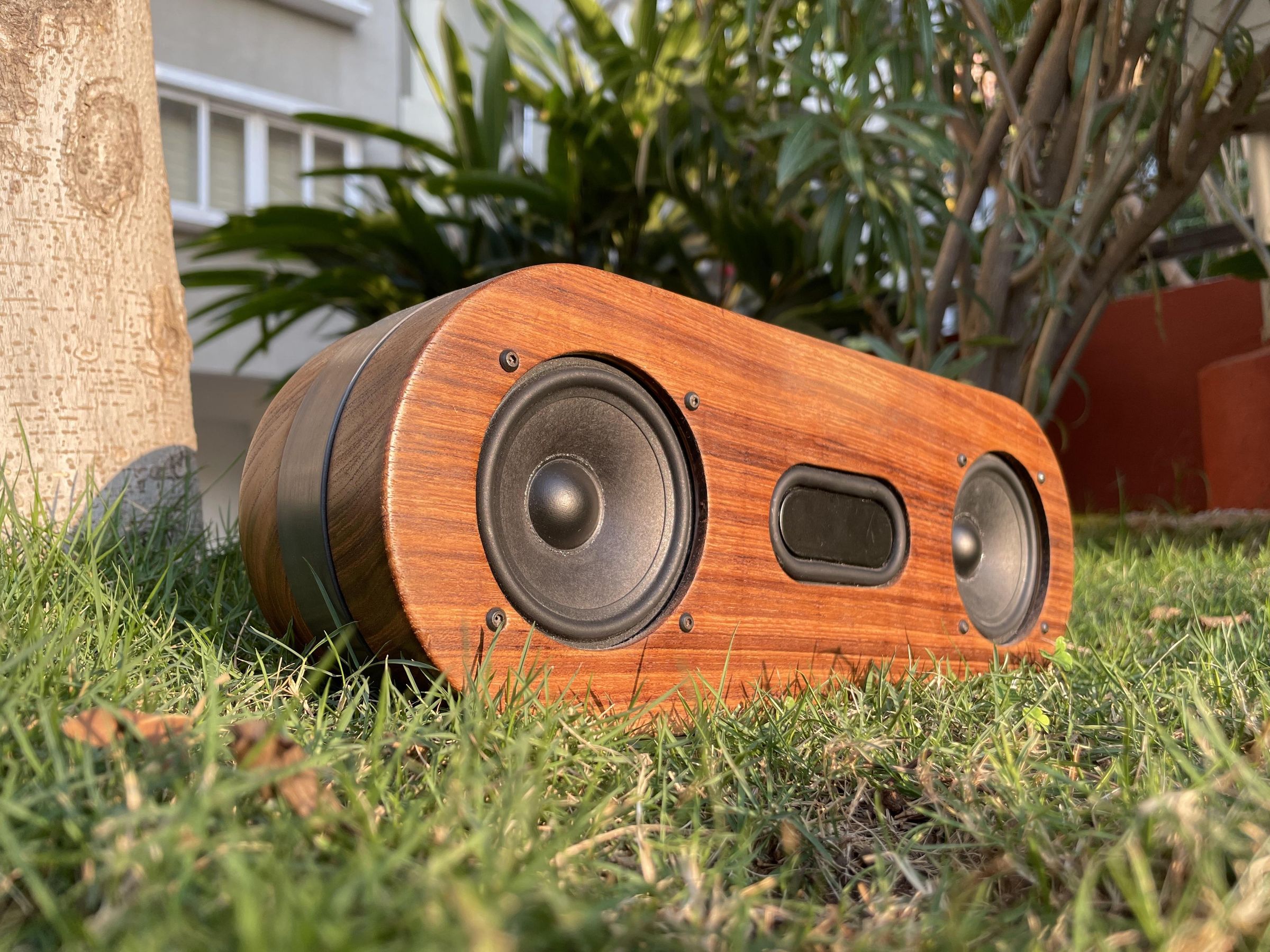 RedwoodPill - 50 W Teak Wood Bluetooth Speaker : 6 Steps (with Pictures ...