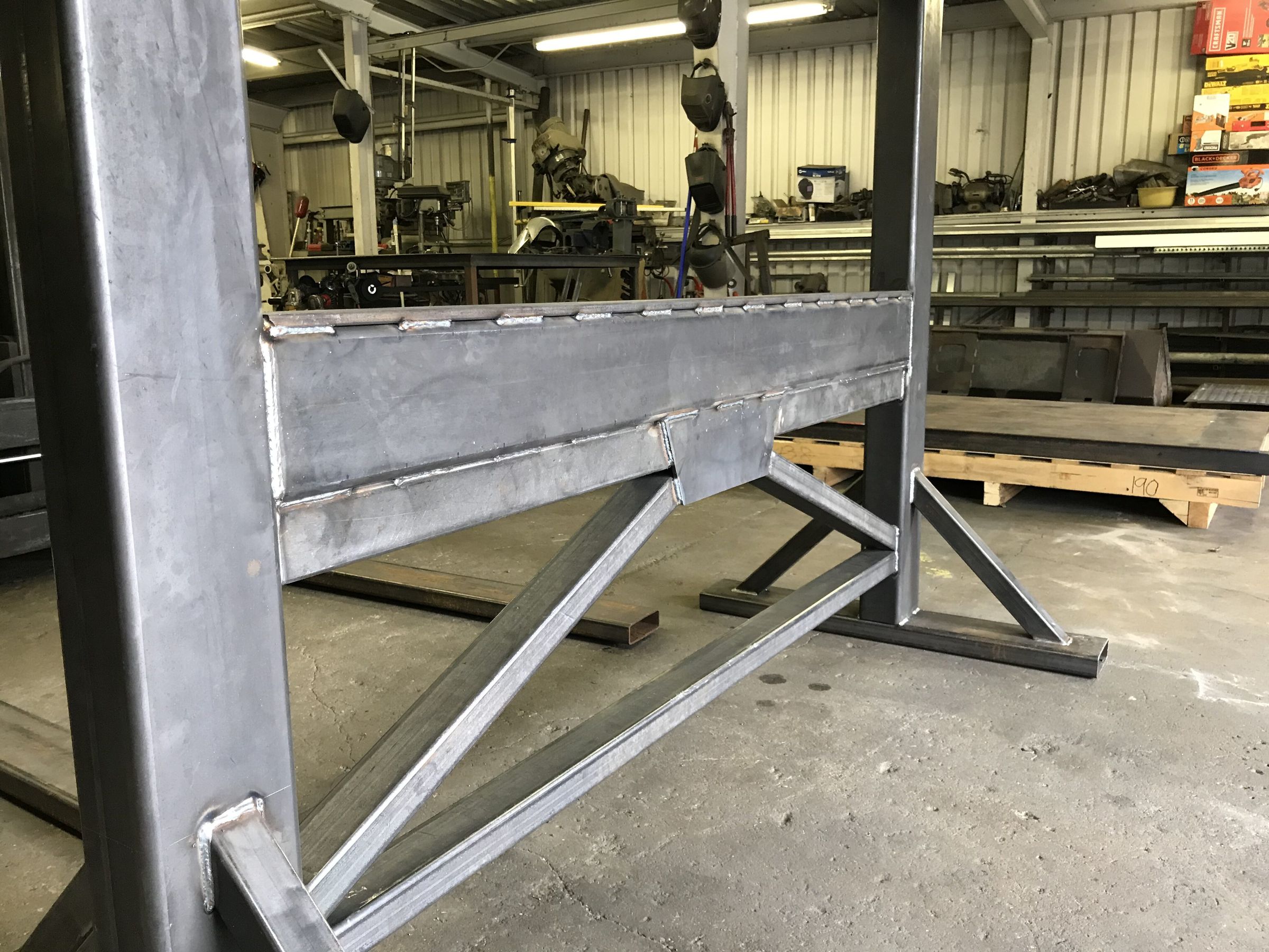 Building a 40 Ton Hydraulic Press Brake Machine : 21 Steps (with ...