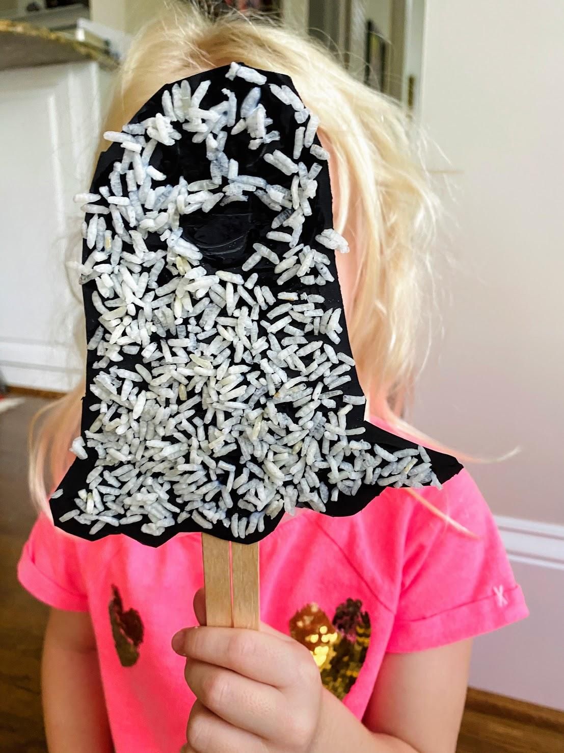 Rice Ghost Craft : 4 Steps - Instructables