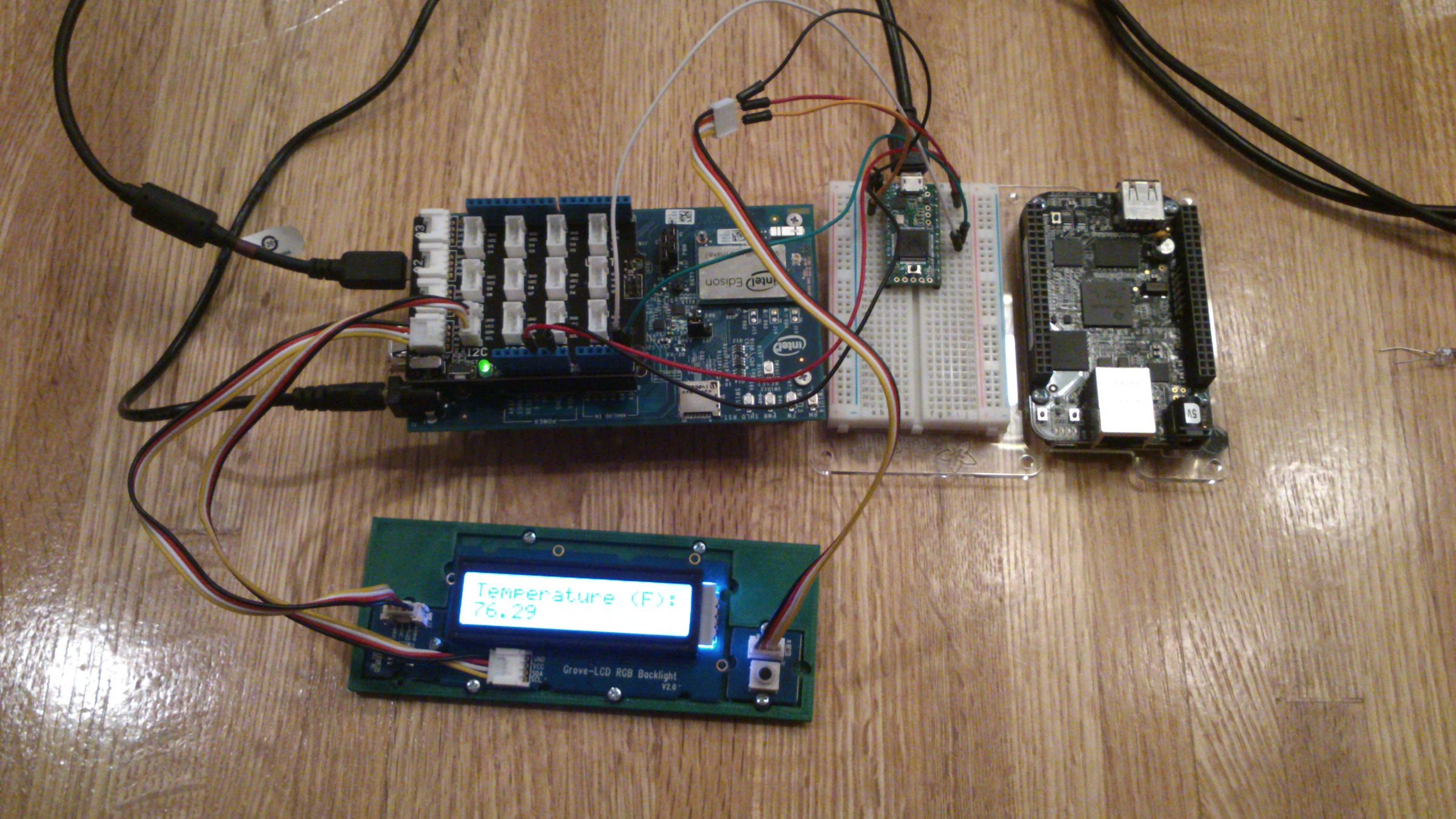 Dual-Arduino I2C Temperature Display - Instructables