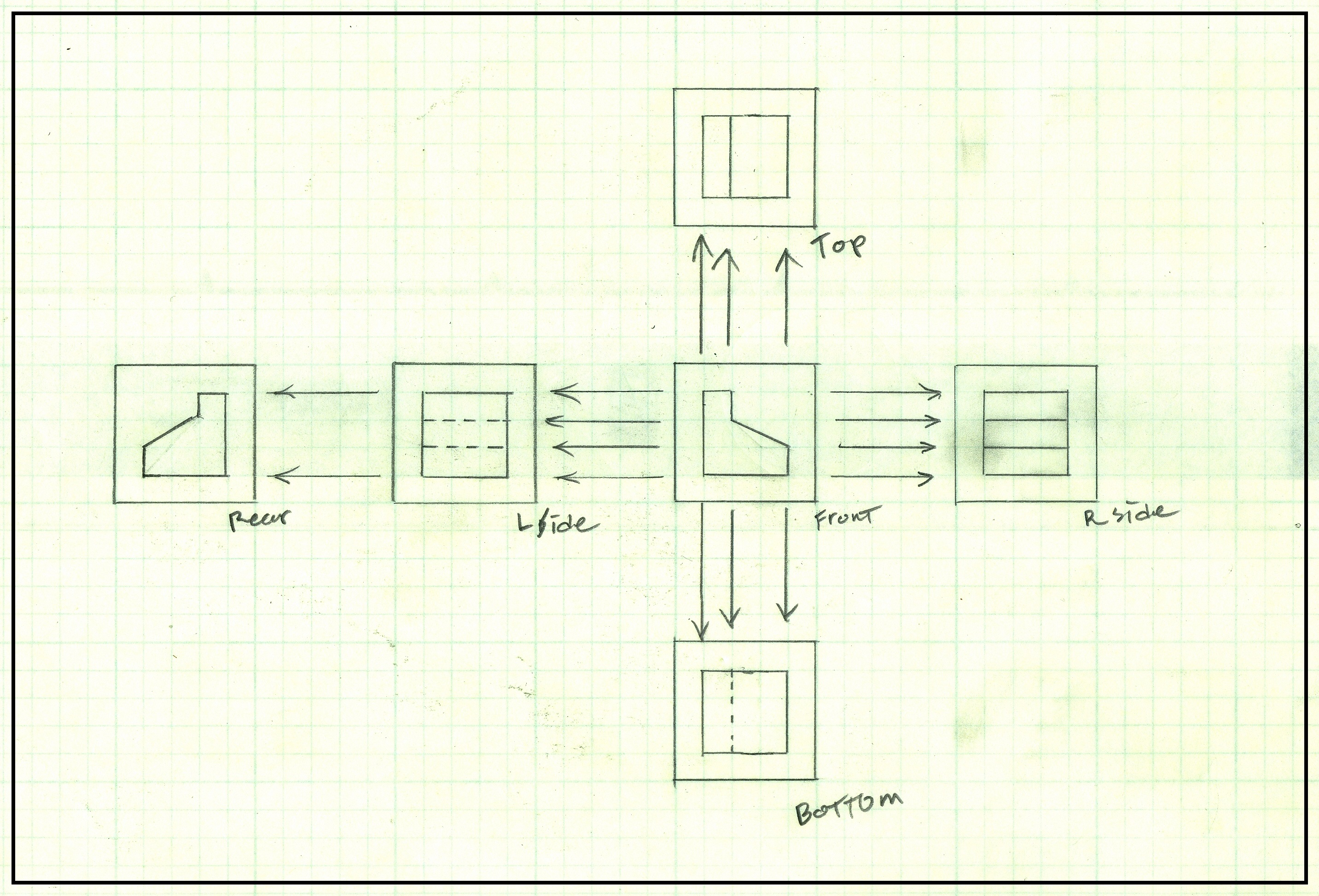 Drawing a Multiview Print (basic Drafting) : 8 Steps - Instructables