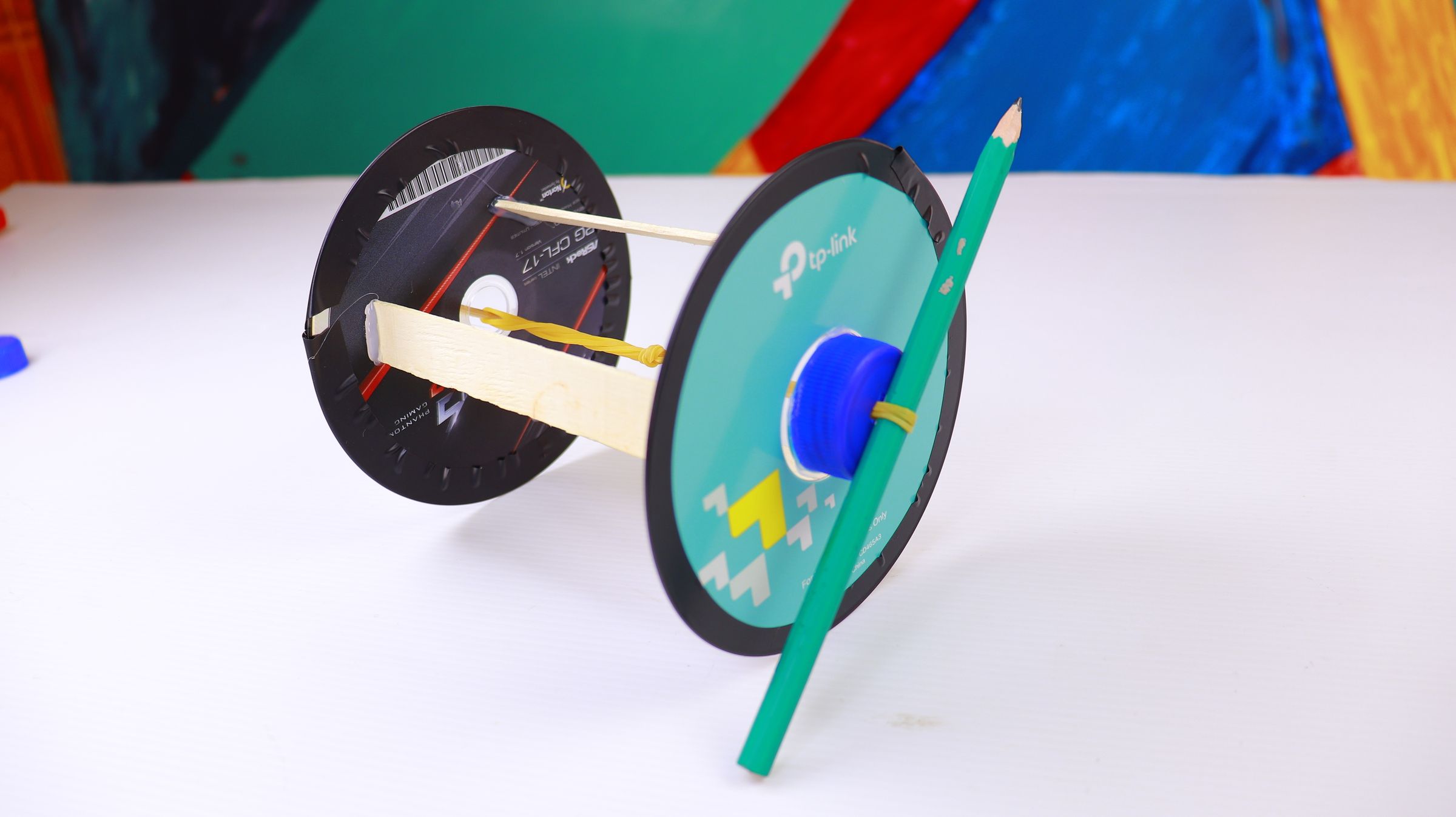 Recycling CDs Into Race Cars : 8 Steps (with Pictures) - Instructables