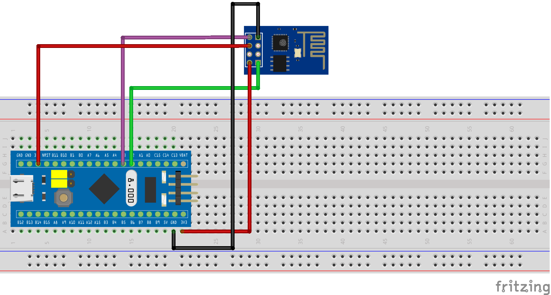 Create a Webserver Using ESP01 and STM32F401CCUx : 3 Steps (with ...