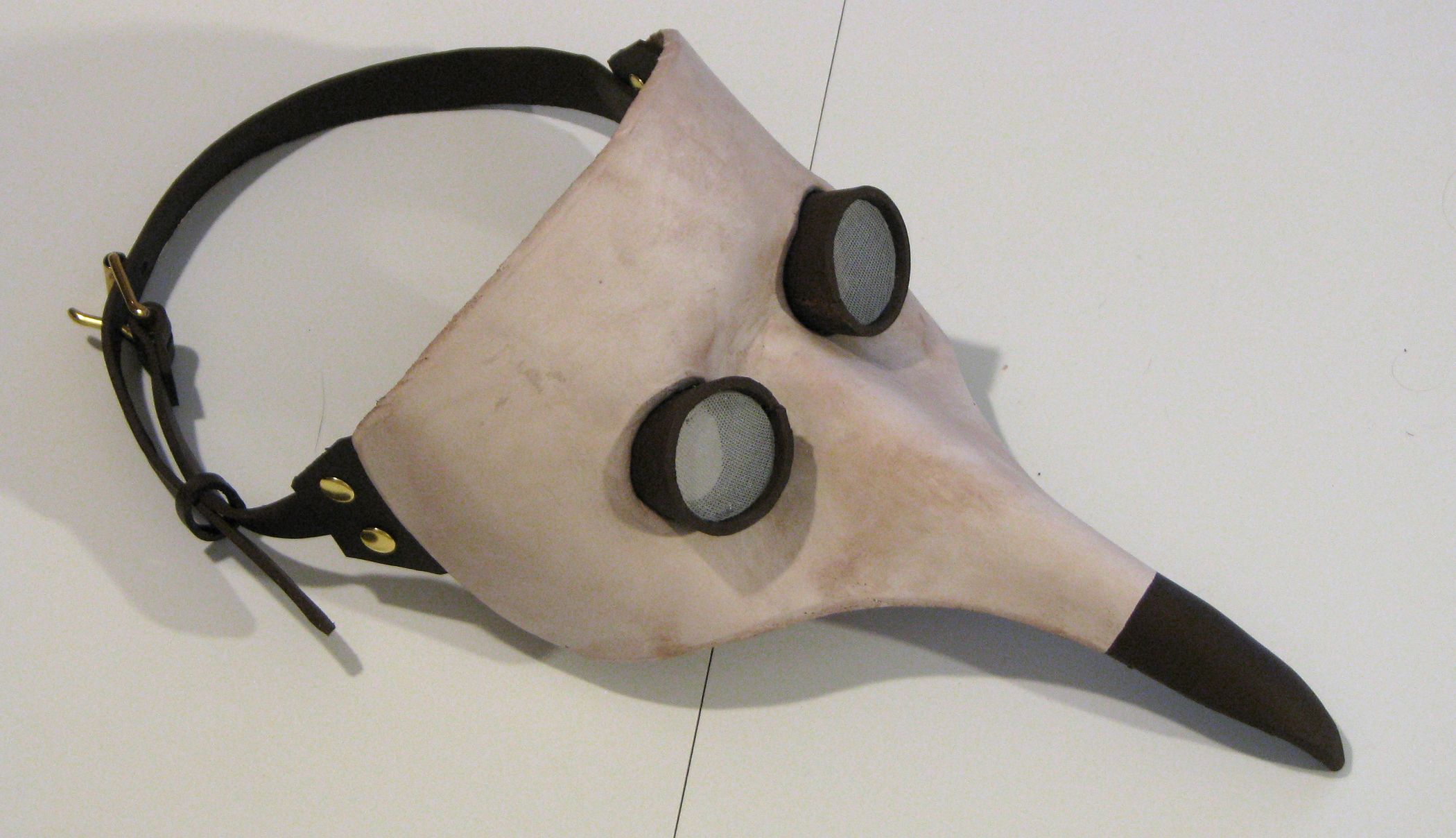 Blighted Beak - Plague Doctor Mask : 4 Steps (with Pictures ...