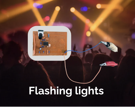 Flashing Lights Using the NE555 : 4 Steps - Instructables