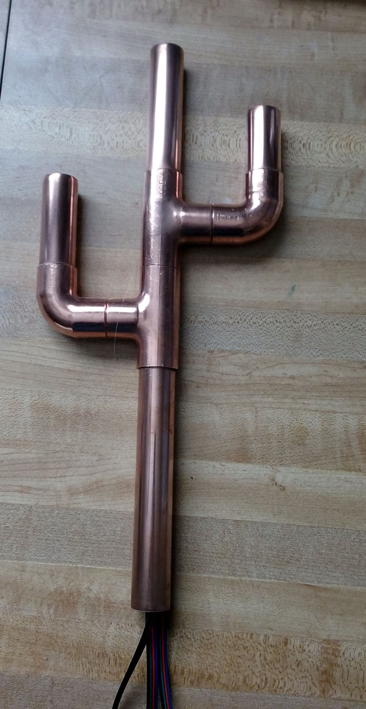 Copper Cactus Vacuum Tube LED Lamp : 7 Steps (with Pictures ...