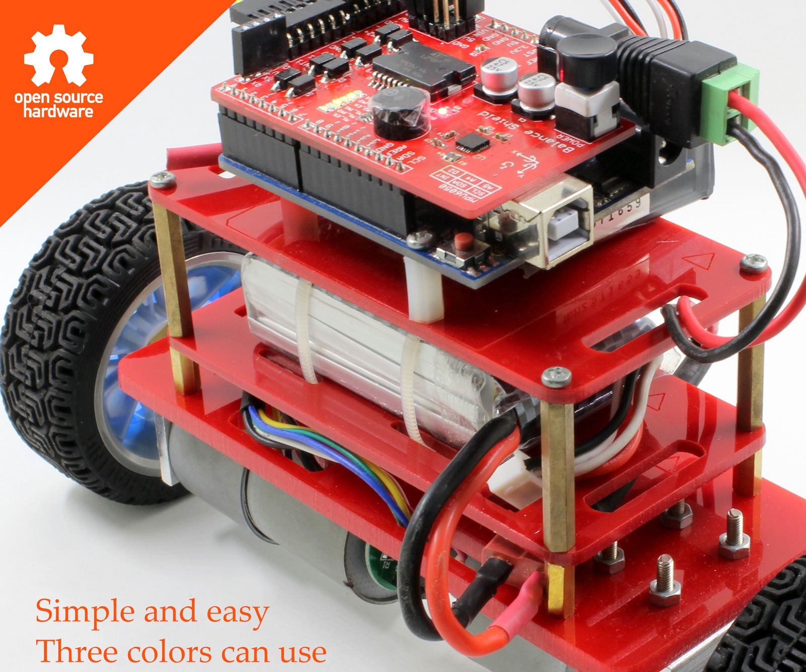 Make A Self Balancing Robot With Arduino Uno 8 Steps Instructables