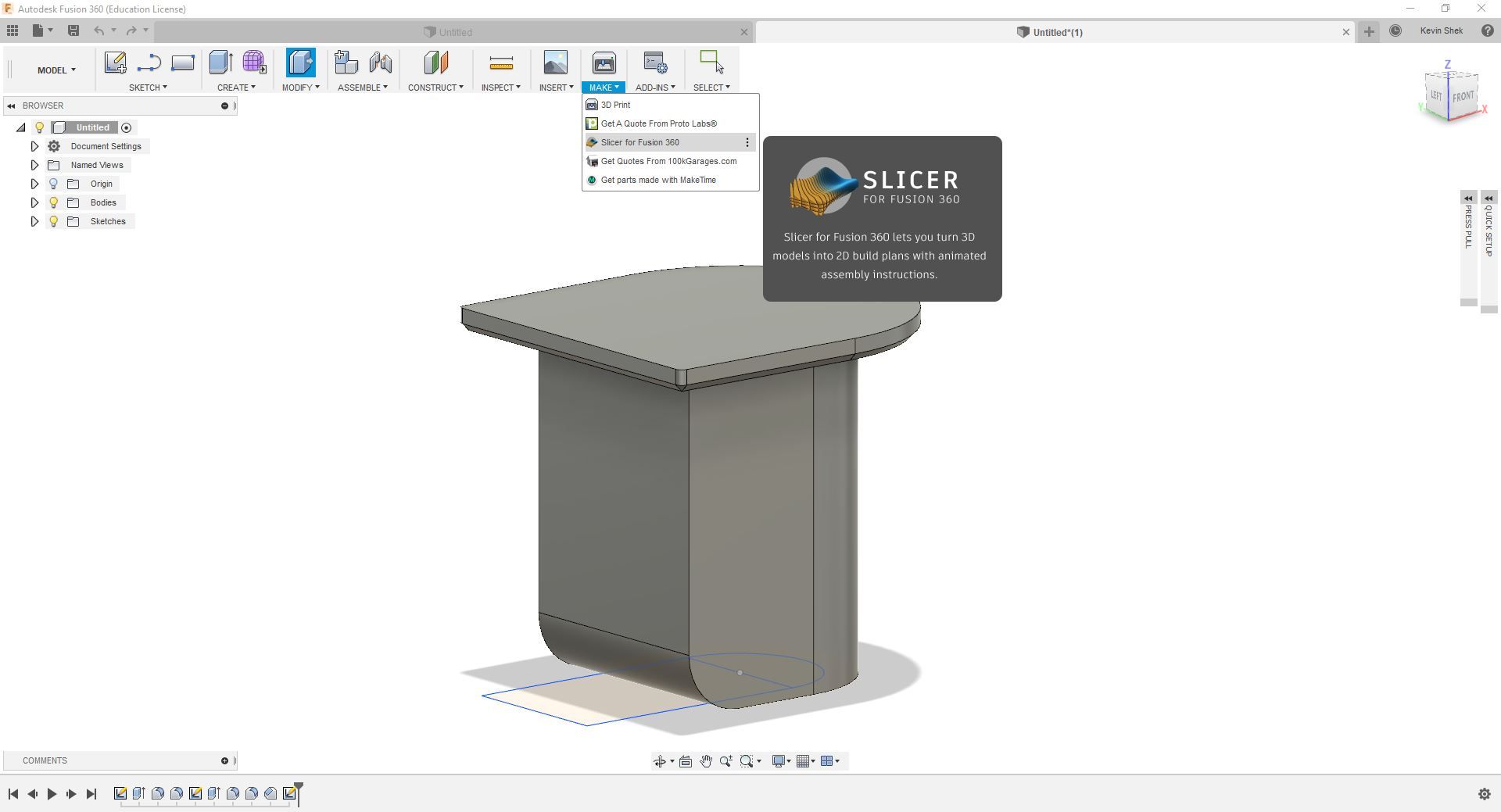 Side Table - Laser Cutting (the Process Only) : 4 Steps - Instructables