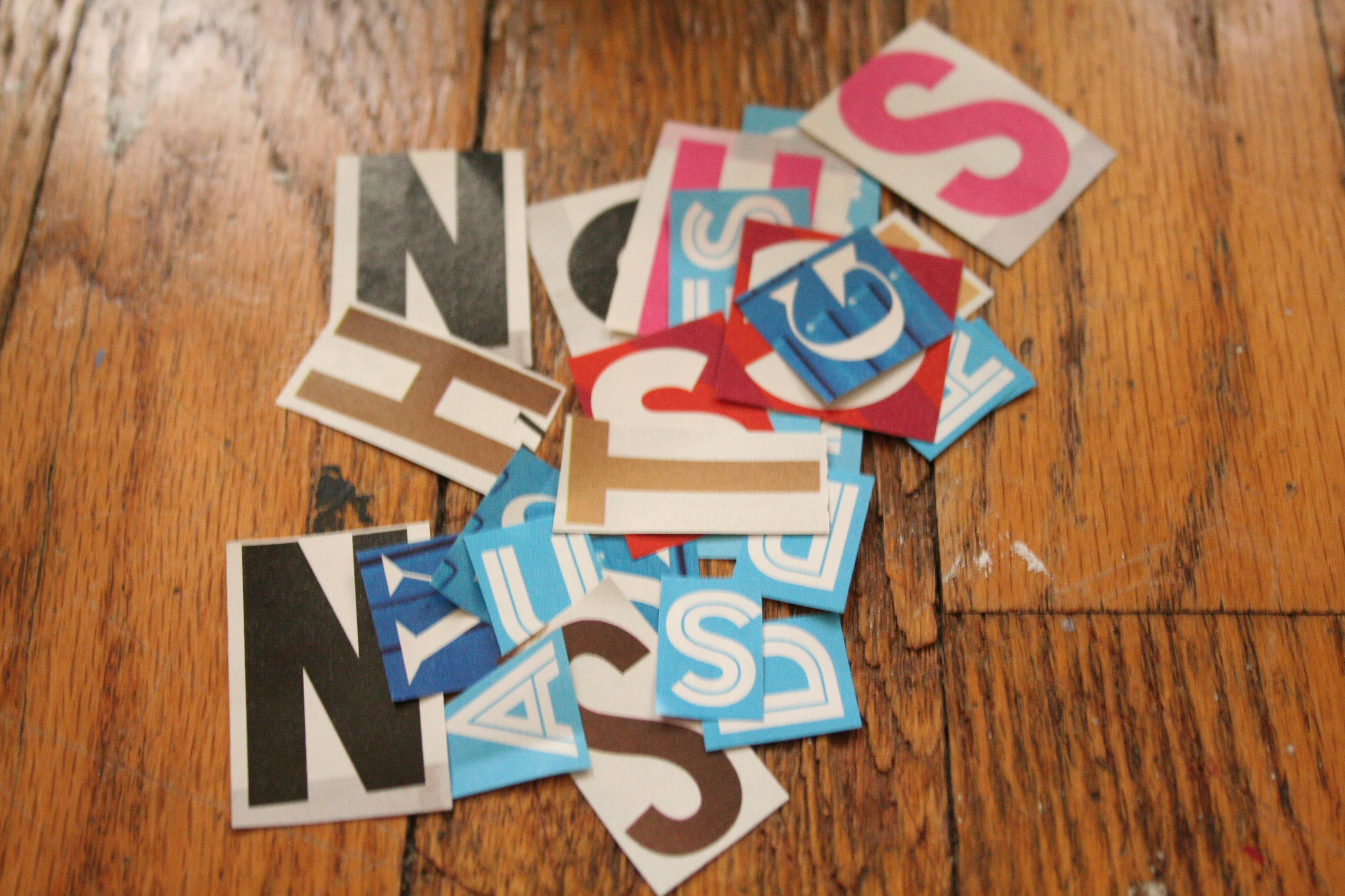 Ransom Note Squish Art : 5 Steps - Instructables