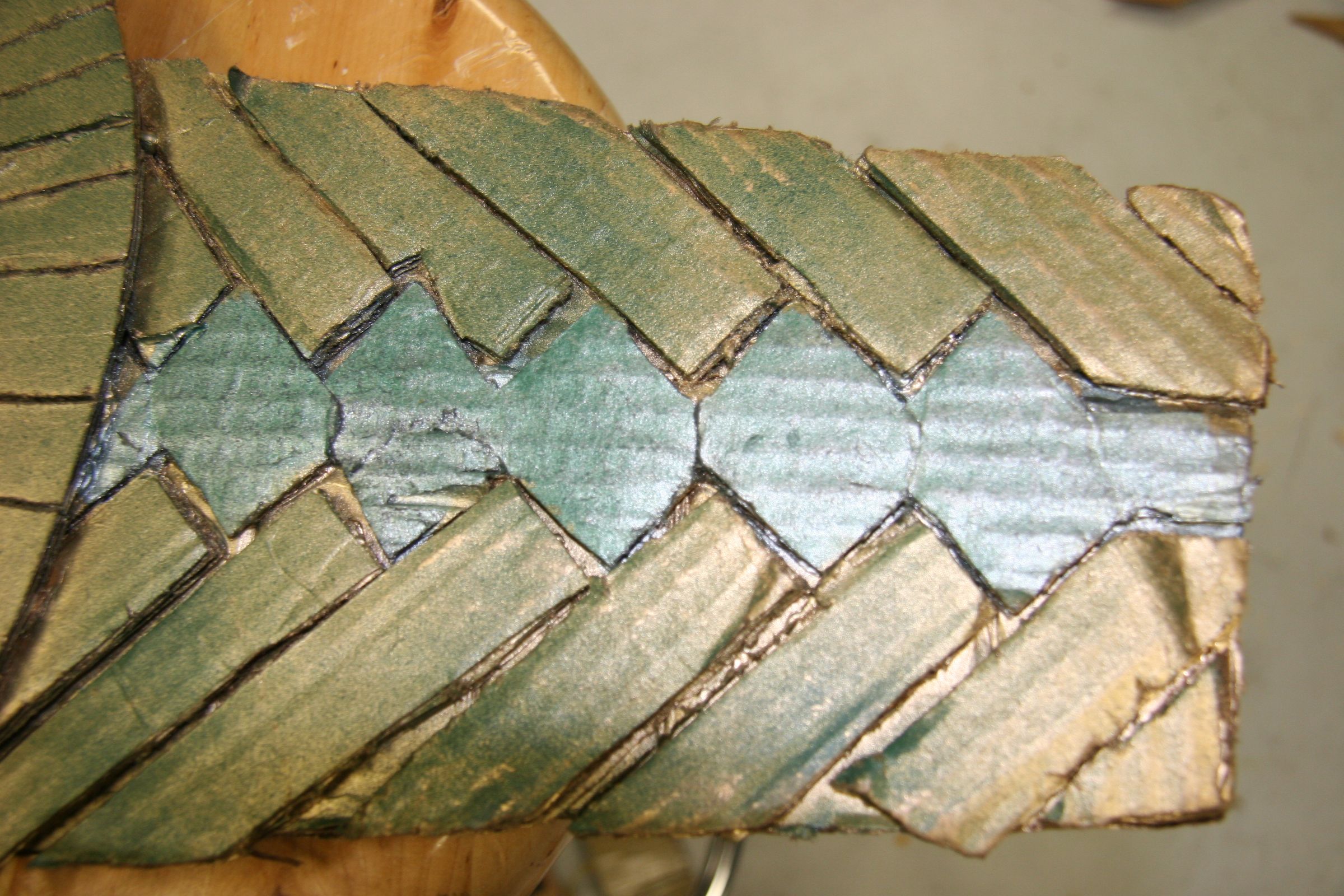 Cardboard Jaffa Serpent Gaurd Costume : 7 Steps - Instructables