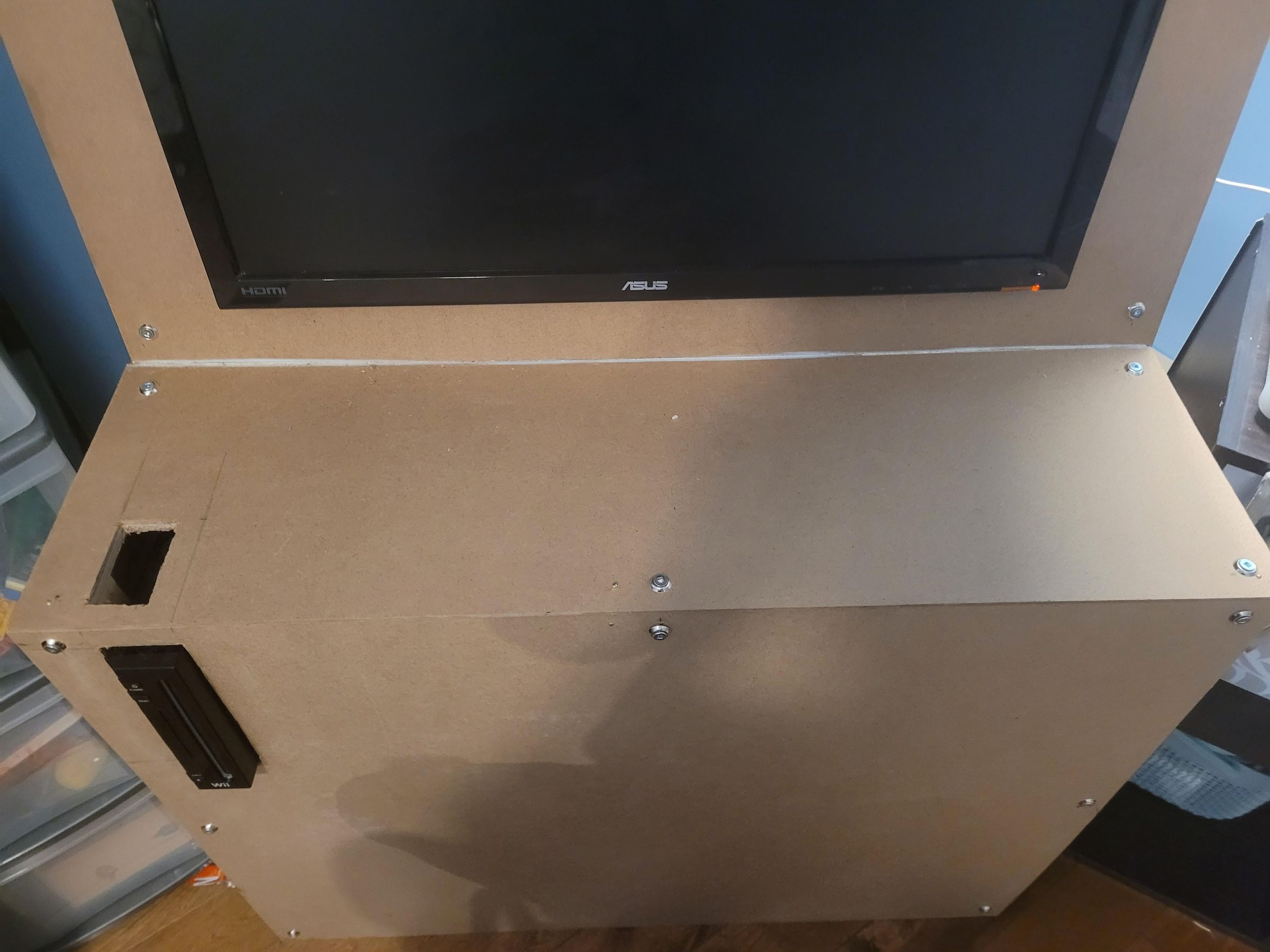 CNC Arcade Cabinet - Built From a Nintendo Wii! : 22 Steps (with ...