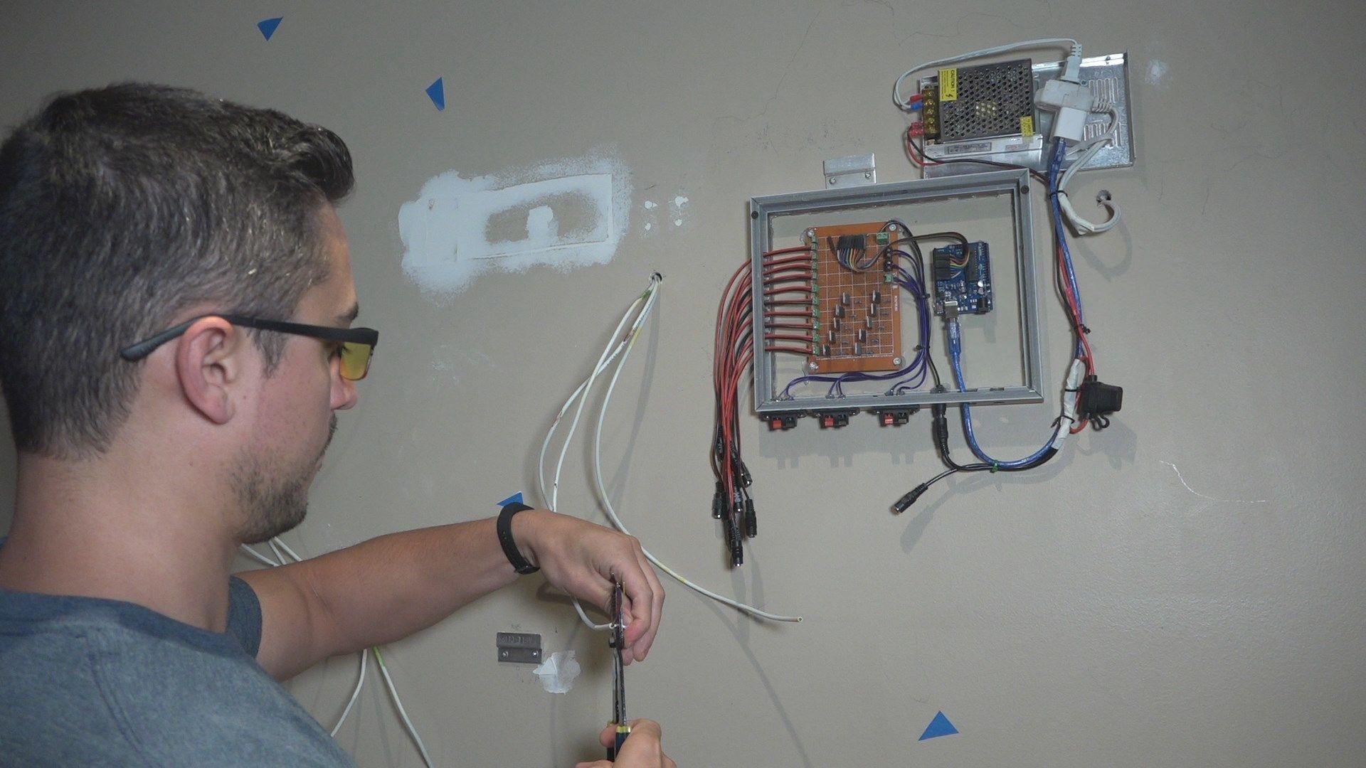 Floating World Backlit Moss Map With Arduino Fiber Optic LED Cities ...