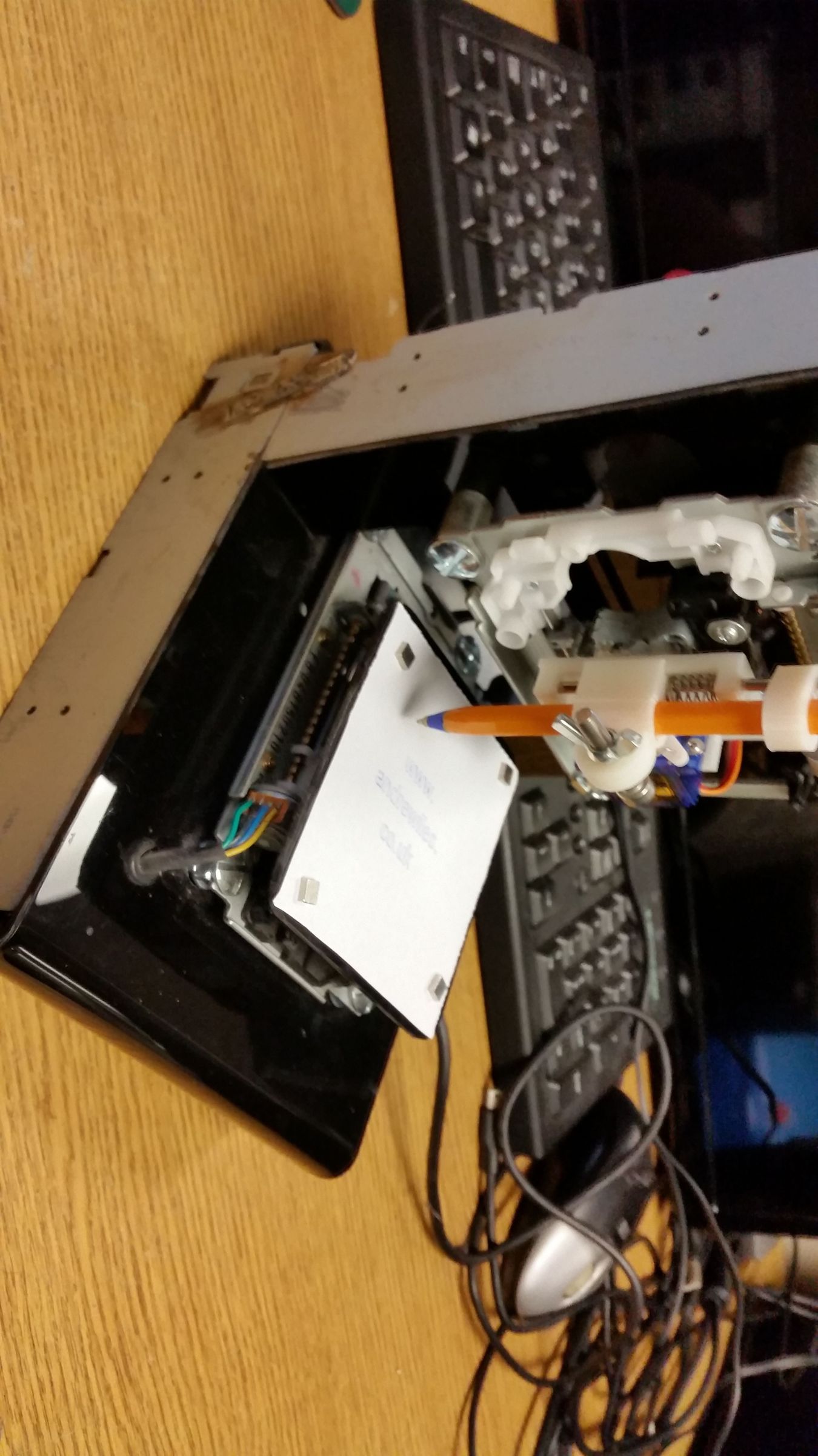 How to Make Mini CNC 2D Plotter Using Scrap DVD Drive, L293d Motor Shield & Arduino : 8 Steps ...