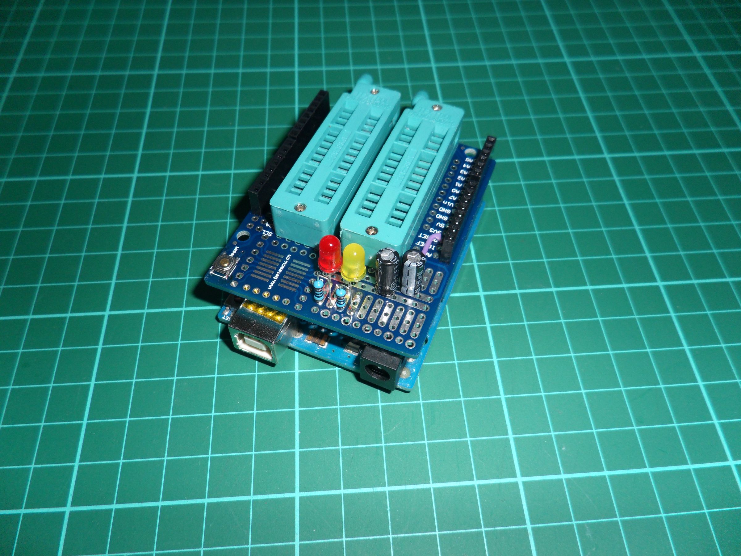 Programming the ATTiny85, ATTiny84 and ATMega328P : Arduino As ISP : 9 ...