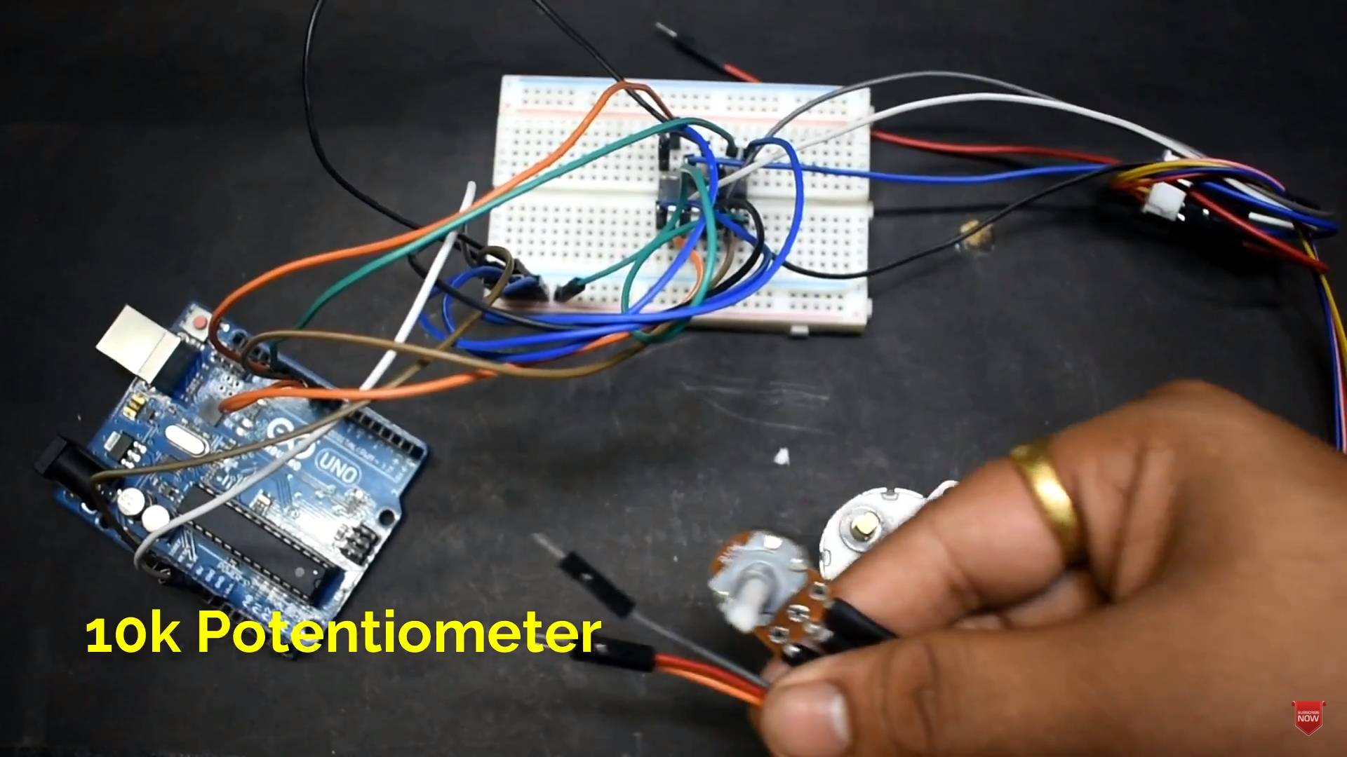 Arduino Tutorial - Stepper Motor Control With Potentiometer : 5 Steps ...