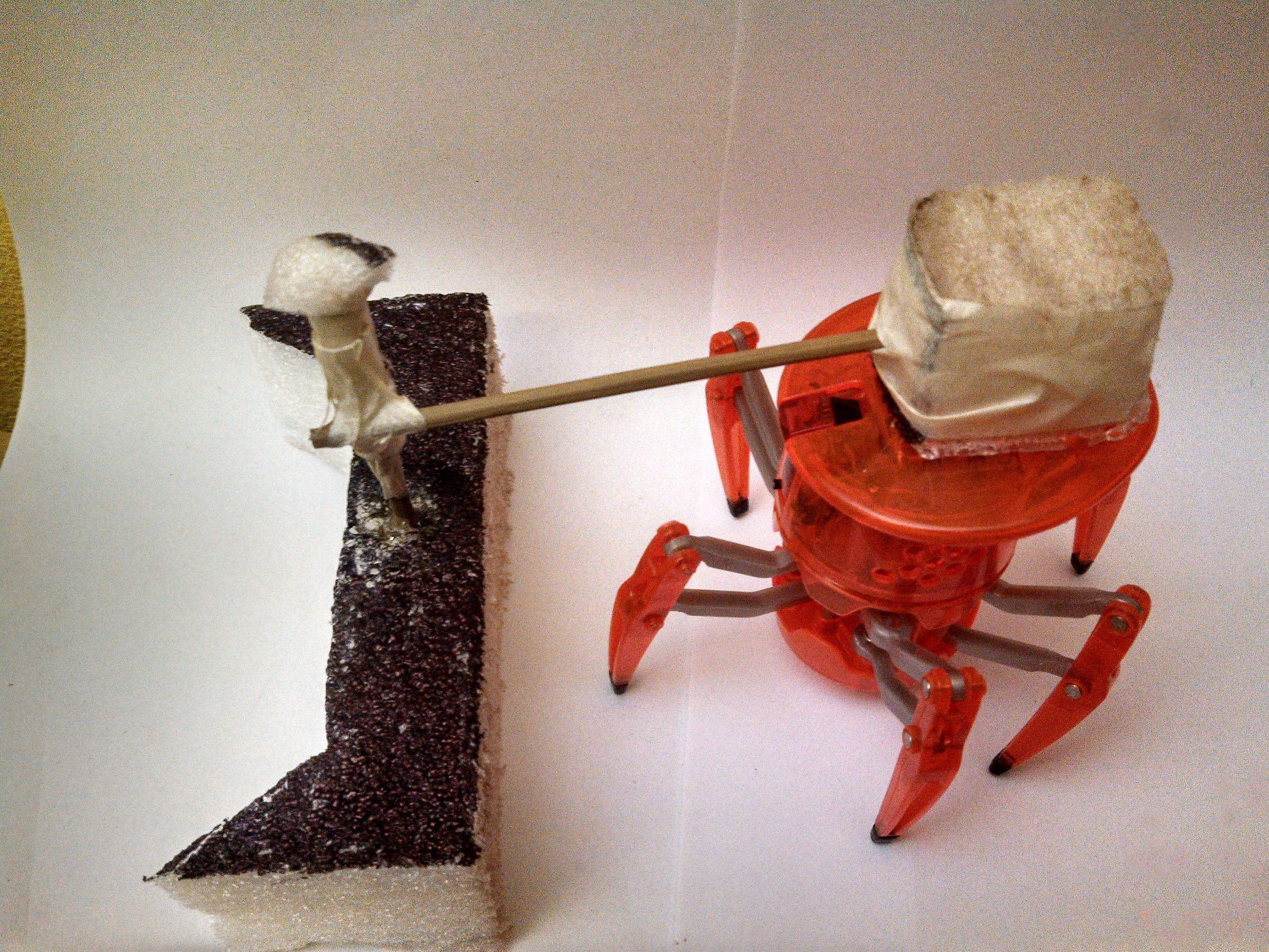 MODIFY YOUR HEXBUG SPIDER WITH WASTE MATERIAL. : 8 Steps - Instructables