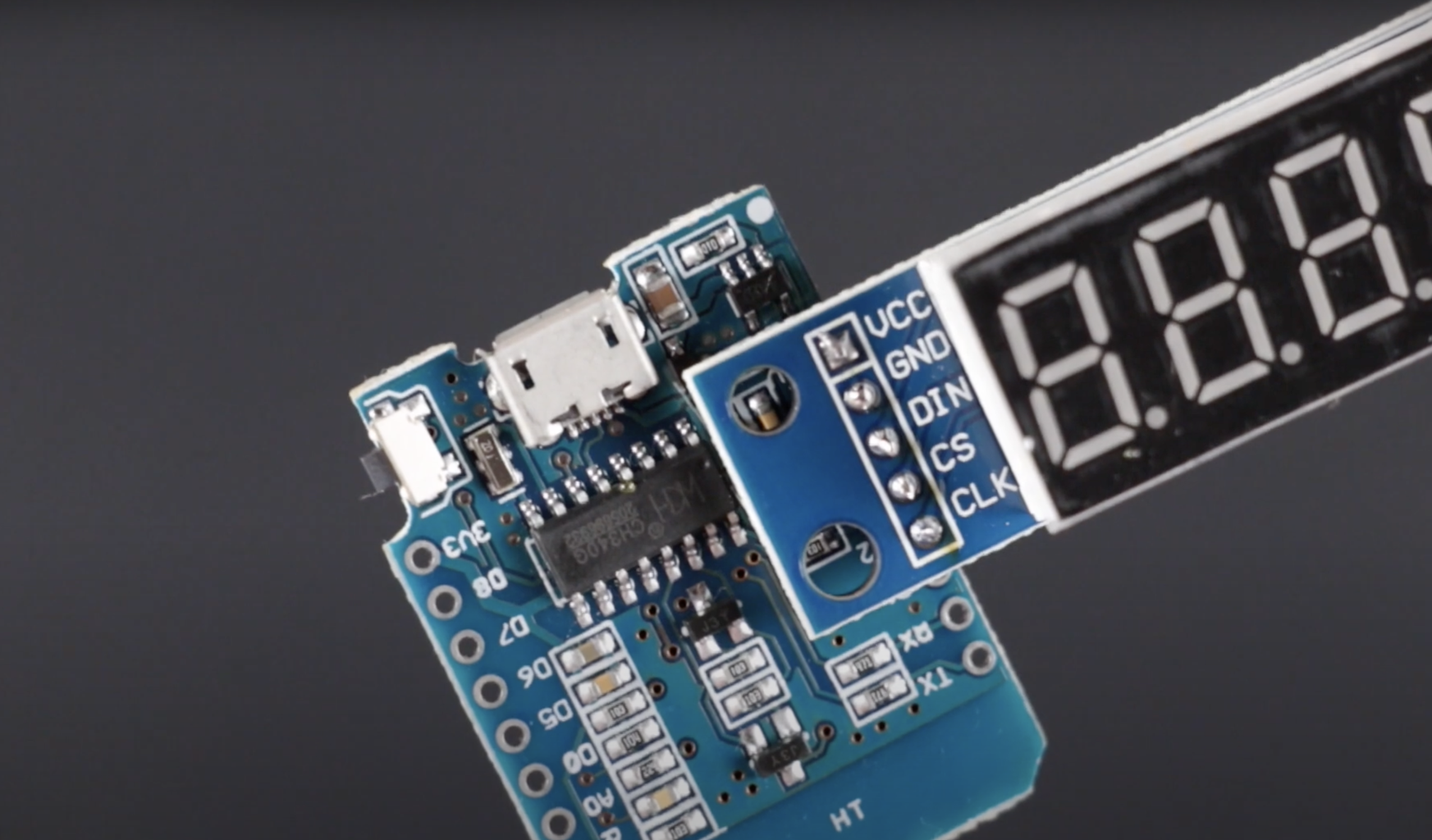 5 Diy Youtube Subscriber Display Using Esp8266 No Coding Needed 5 Steps Instructables 7240