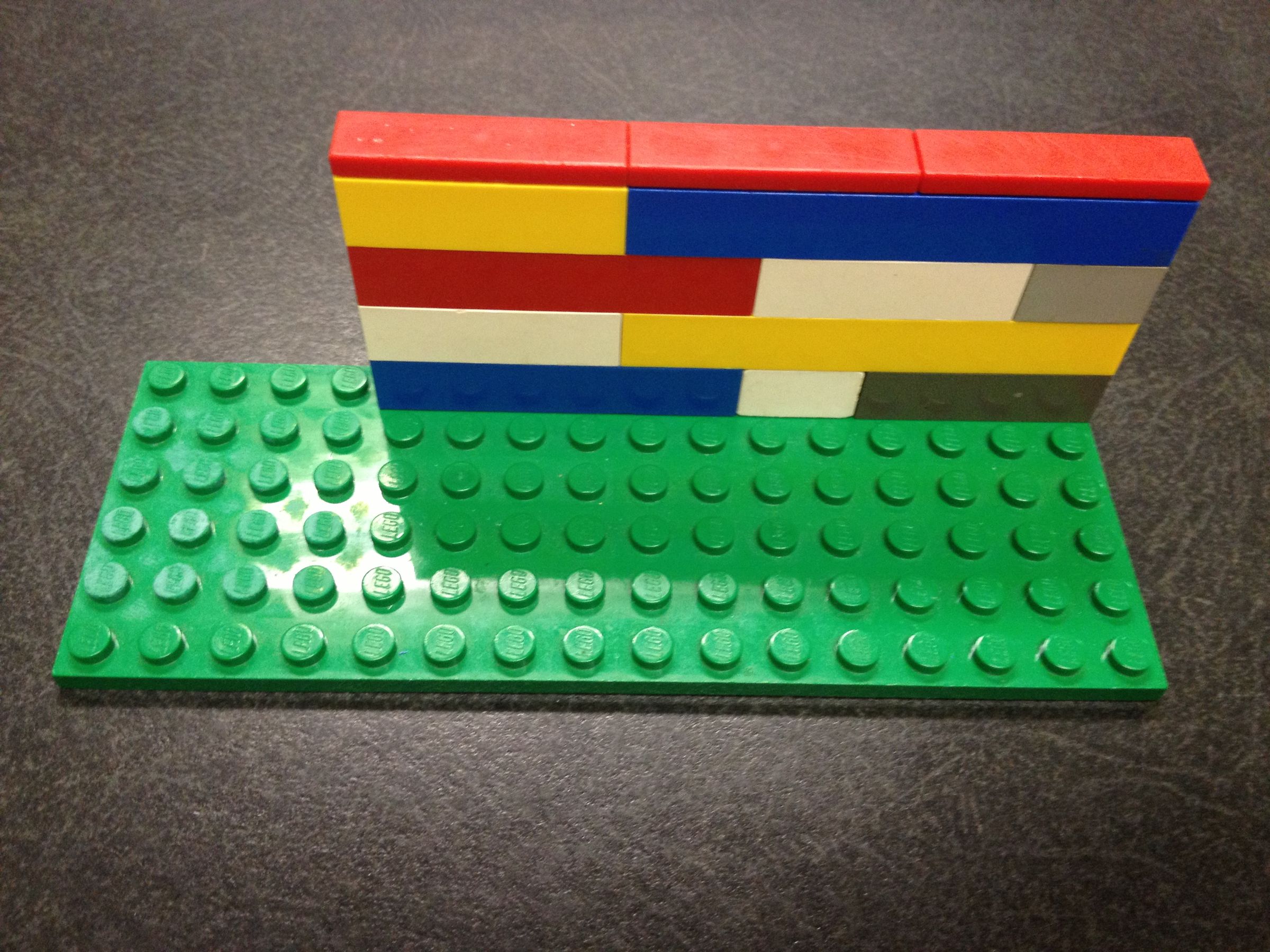 Lego Business Card Holder With Magnetized Paperclip Holder : 3 Steps ...