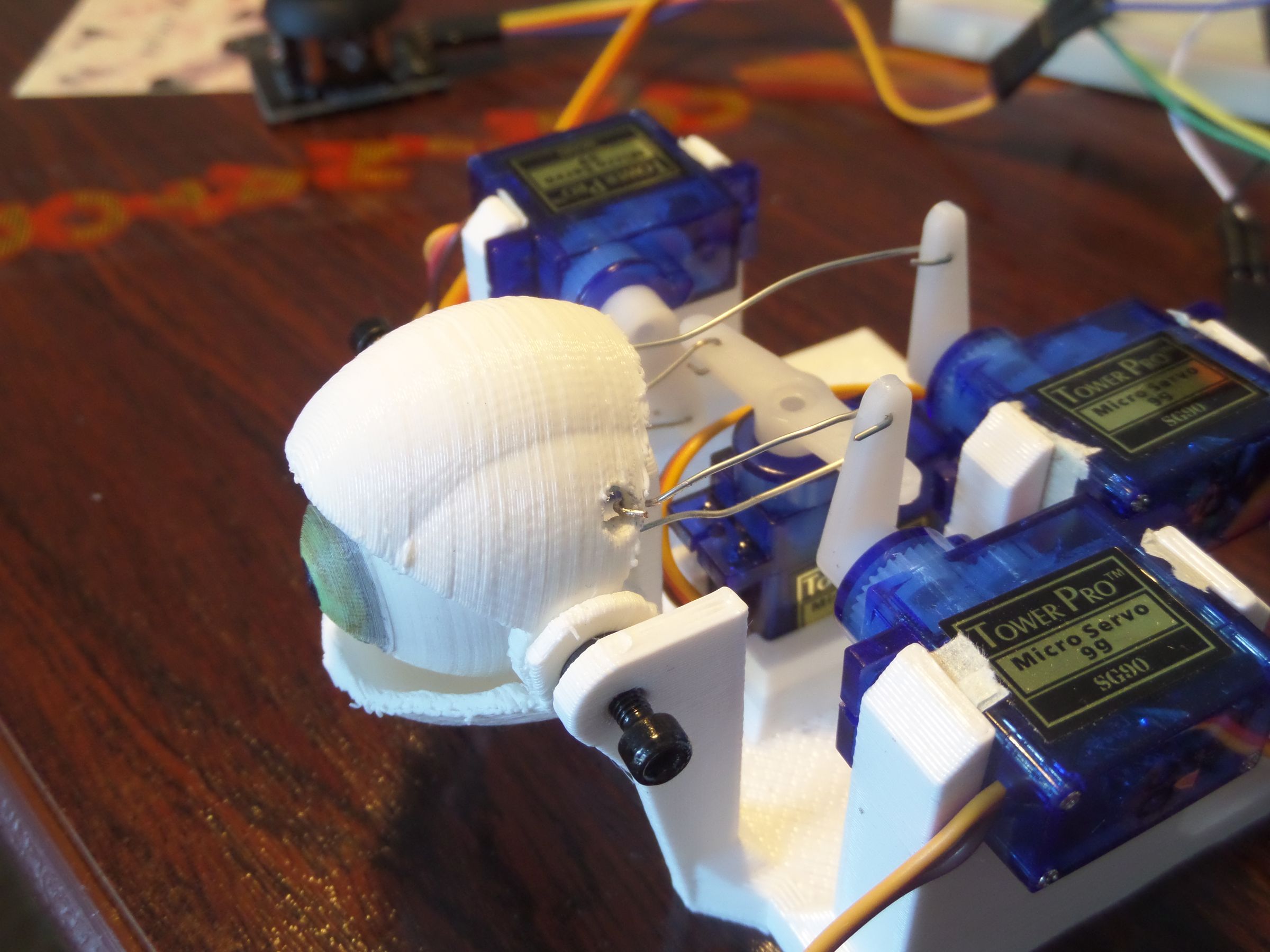 3D Printed Animatronic Eye Mechanism on the Cheap : 4 Steps (with ...