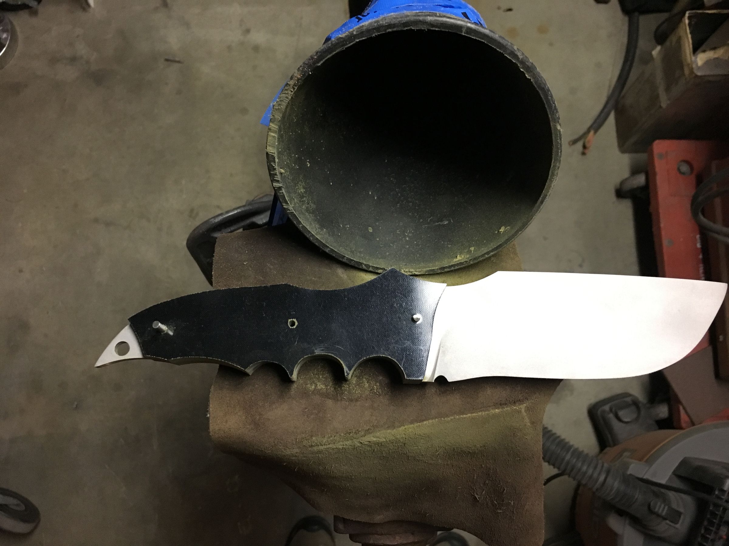 Hand Made Camp Knife : 12 Steps (with Pictures) - Instructables