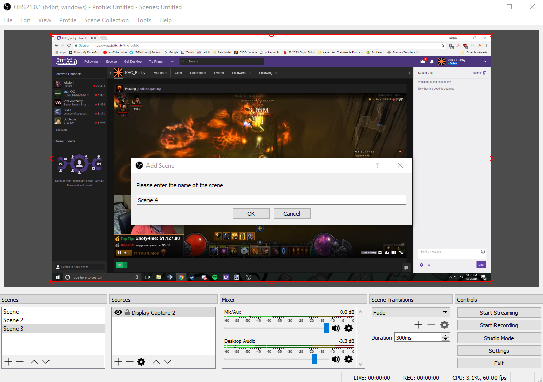 Setting Up a Twitch Stream. : 7 Steps - Instructables