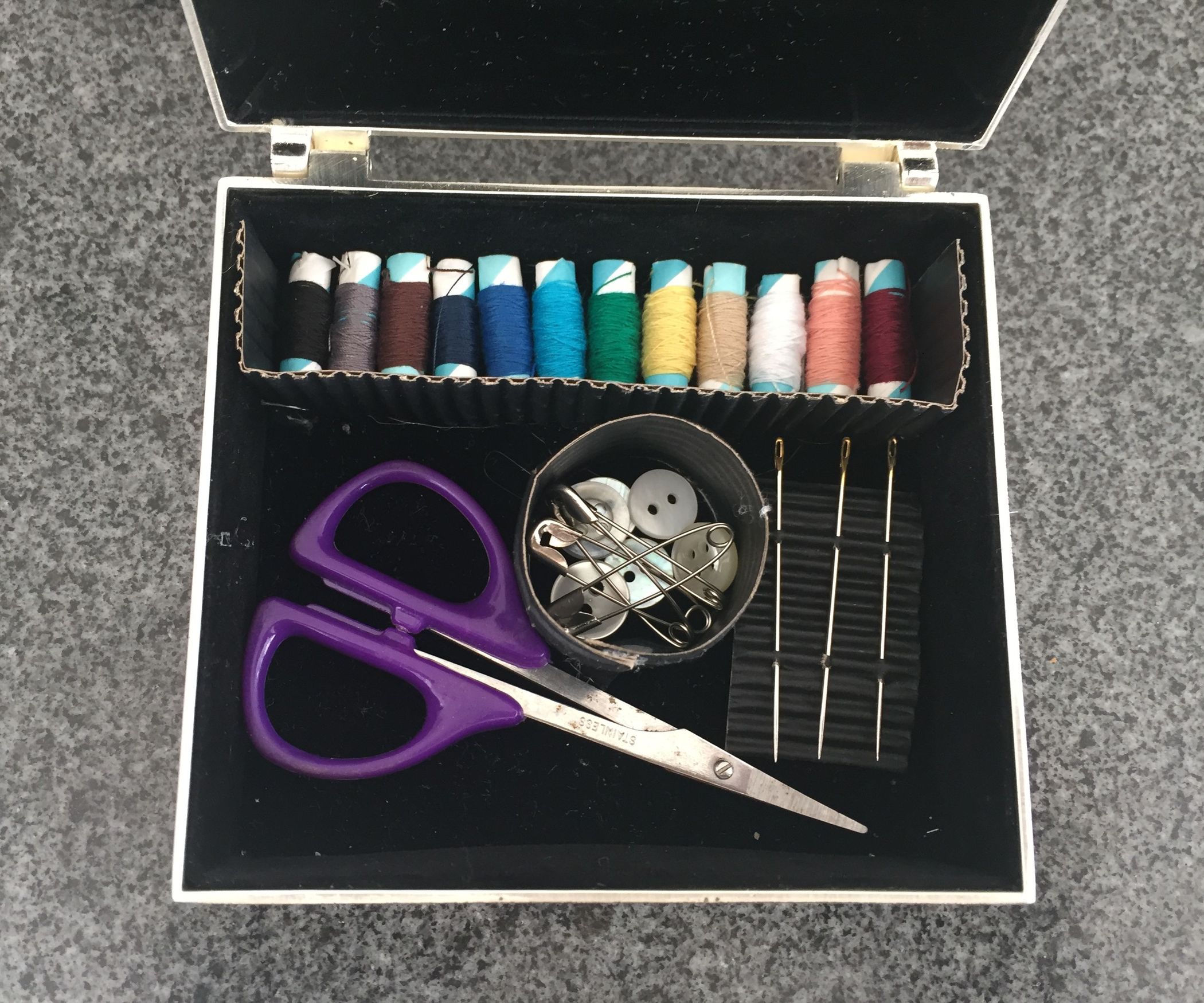 Perfectly Organized Mini Sewing Box : 8 Steps (with Pictures ...