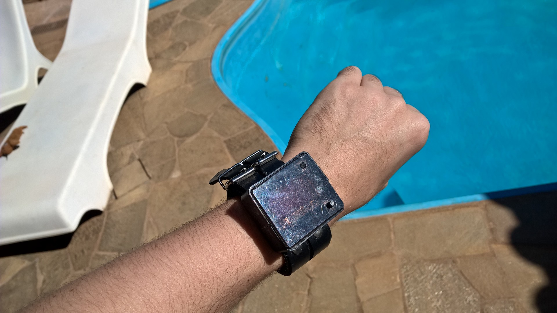 Arduino Pedometer Watch, With Temperature, Altitude and Compass! : 6 ...