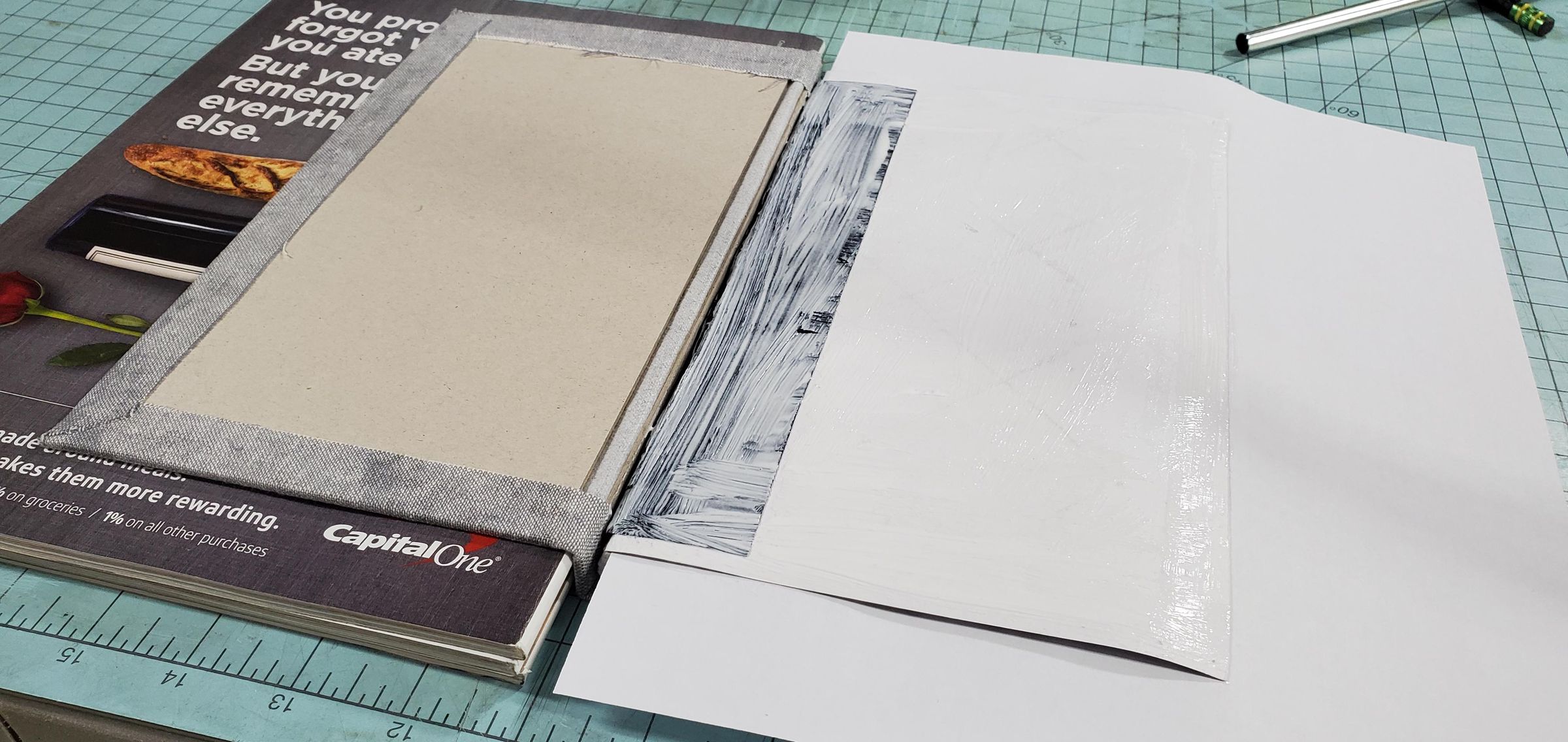 No Sew Book Binding - Easier Way to Make a Sketch Book? : 21 Steps ...