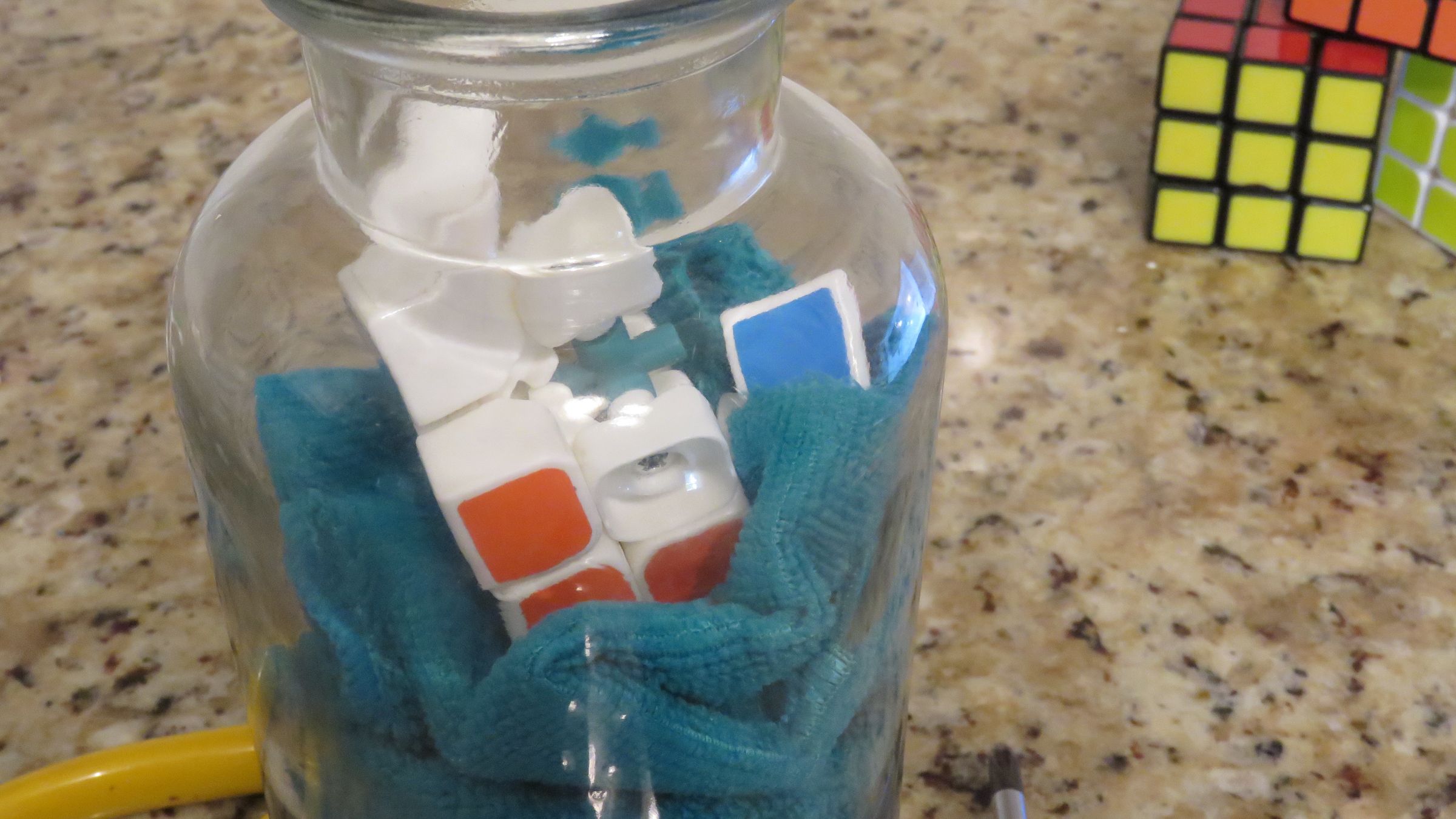 How to Put a Rubik's Cube in a Bottle! : 9 Steps (with Pictures ...