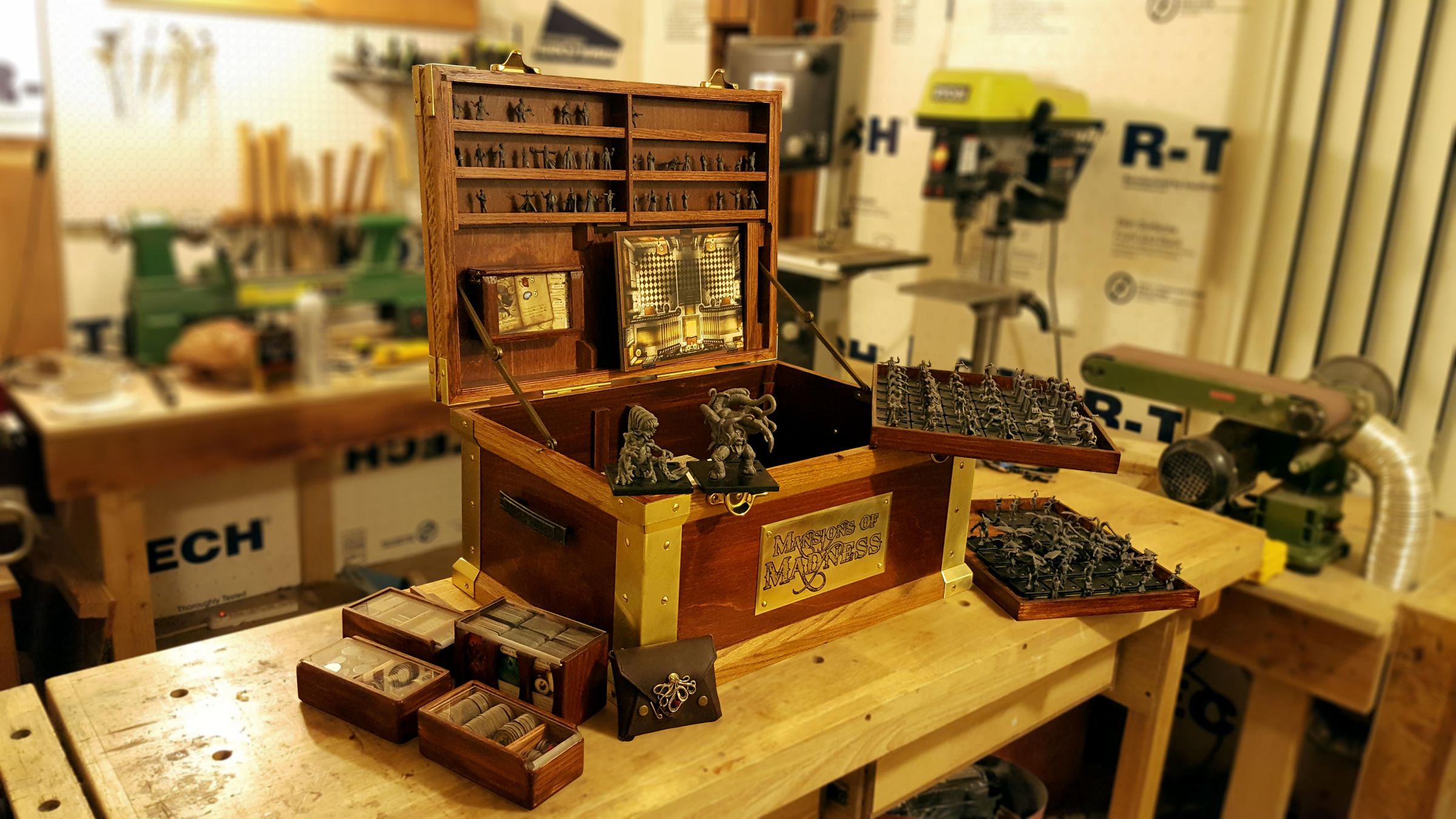 Chest of Madness - a Board Game Organizer : 3 Steps (with Pictures ...