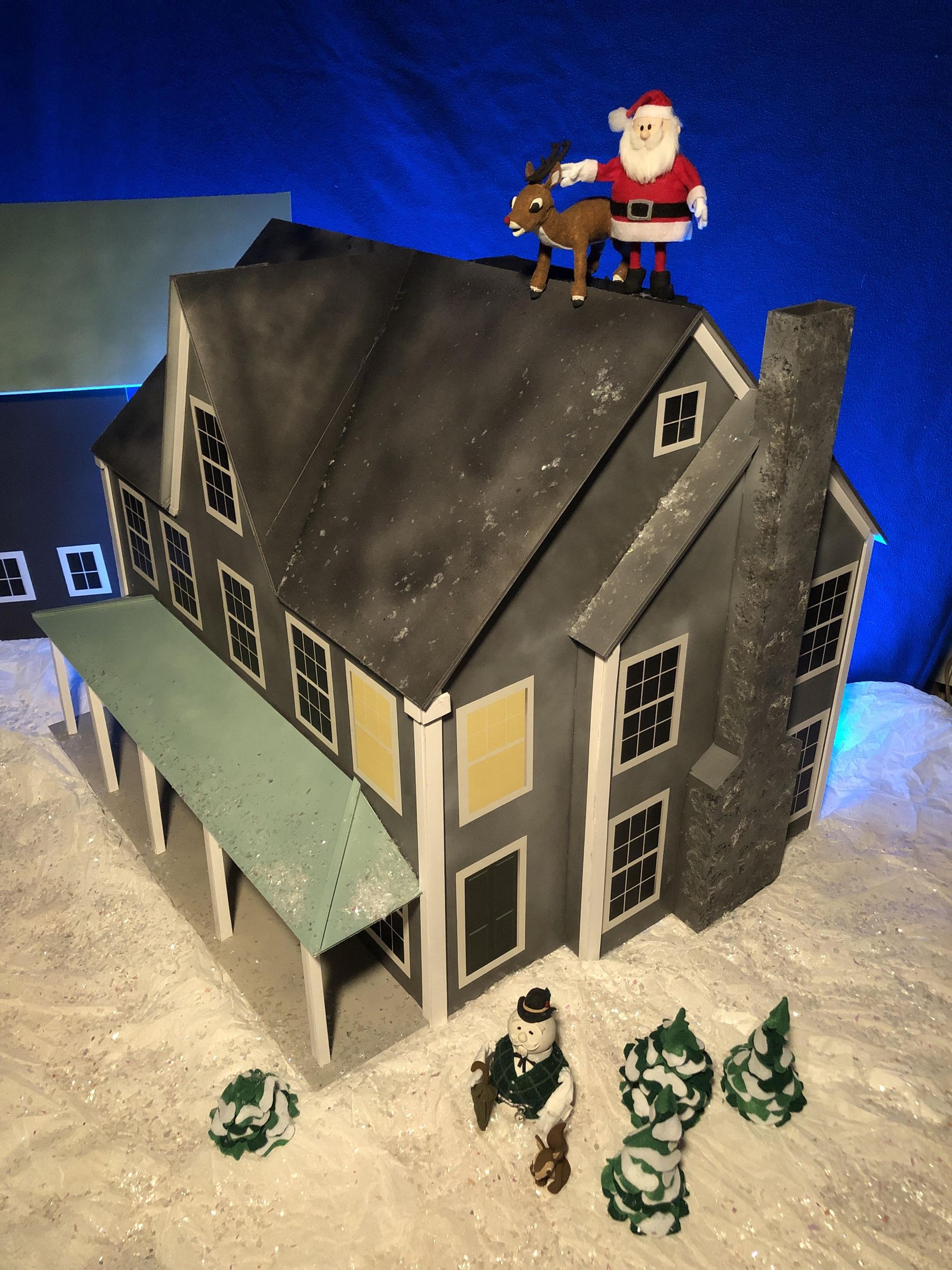 Creating Rudolph the Red Nosed Reindeer Figures for Christmas Card : 18 ...