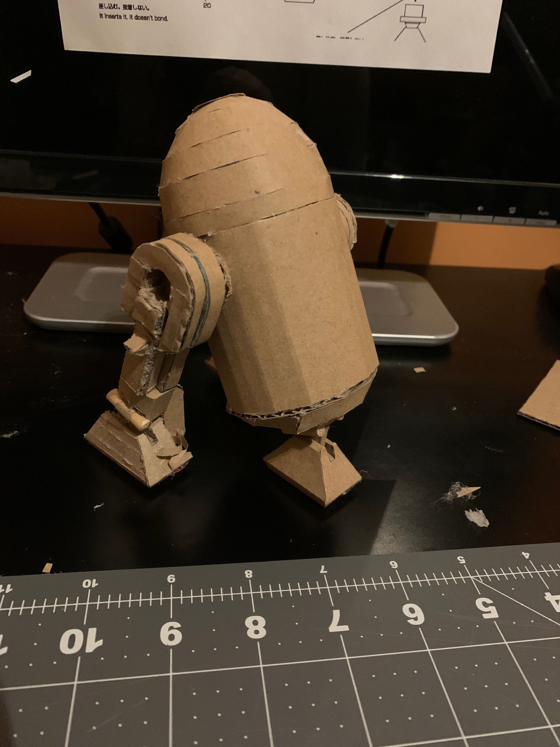 Cardboard R2-D2 Model : 5 Steps (with Pictures) - Instructables