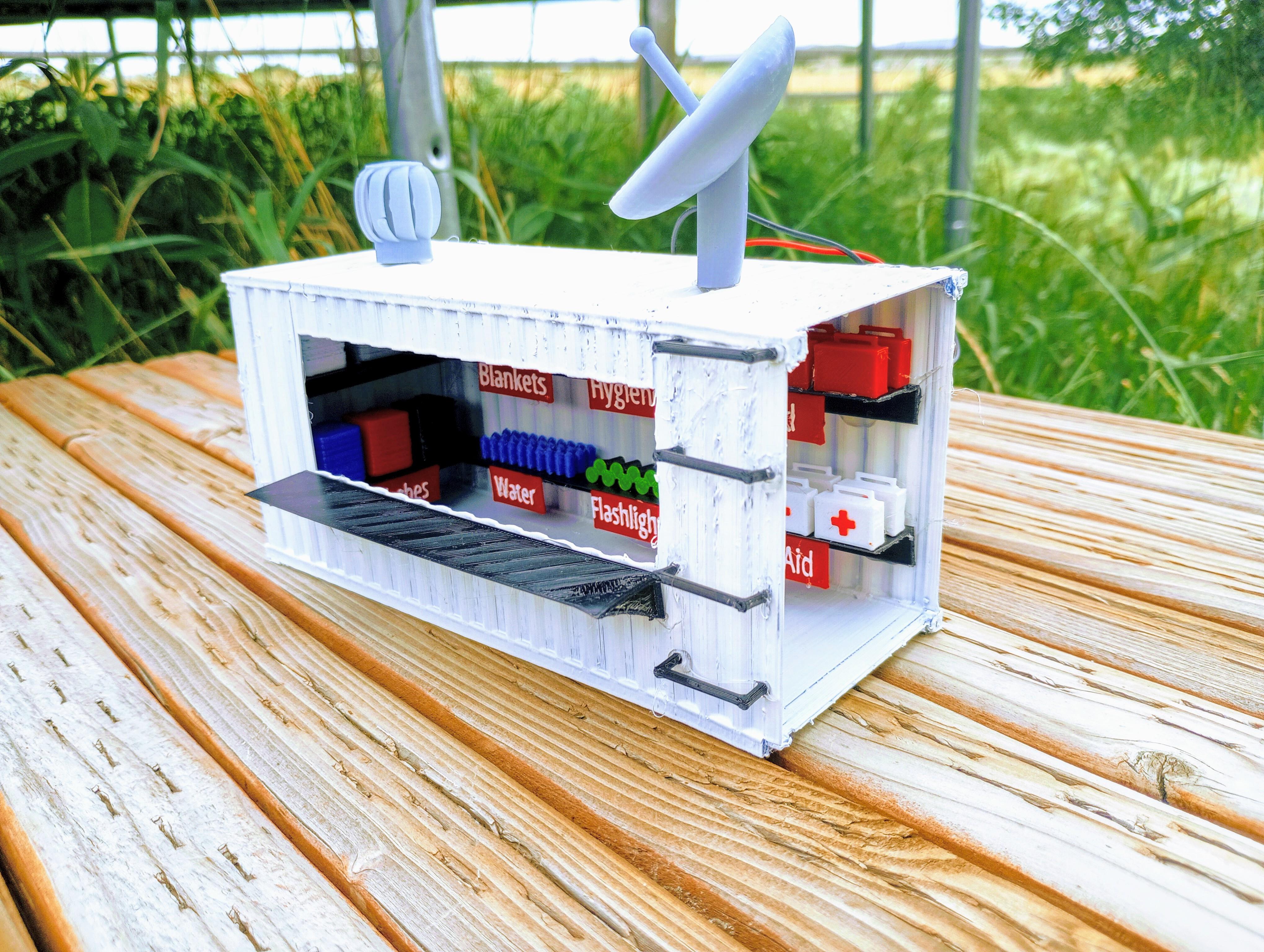 Shipping Container Disaster Relief Outpost : 8 Steps - Instructables