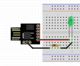 Attiny85 USB Development Board LED Blinking With Arduino IDE : 7 Steps ...