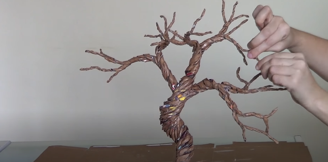 Cardboard Tree Craft : 4 Steps - Instructables
