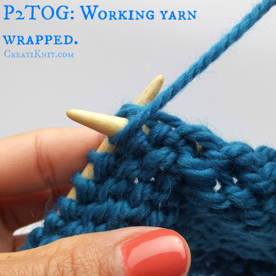 How to K2tog and P2tog (knit 2 Together, Purl 2 Together) : 9 Steps ...