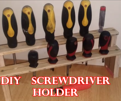 Easy Homemade Screwdriver Holder : 4 Steps (with Pictures) - Instructables